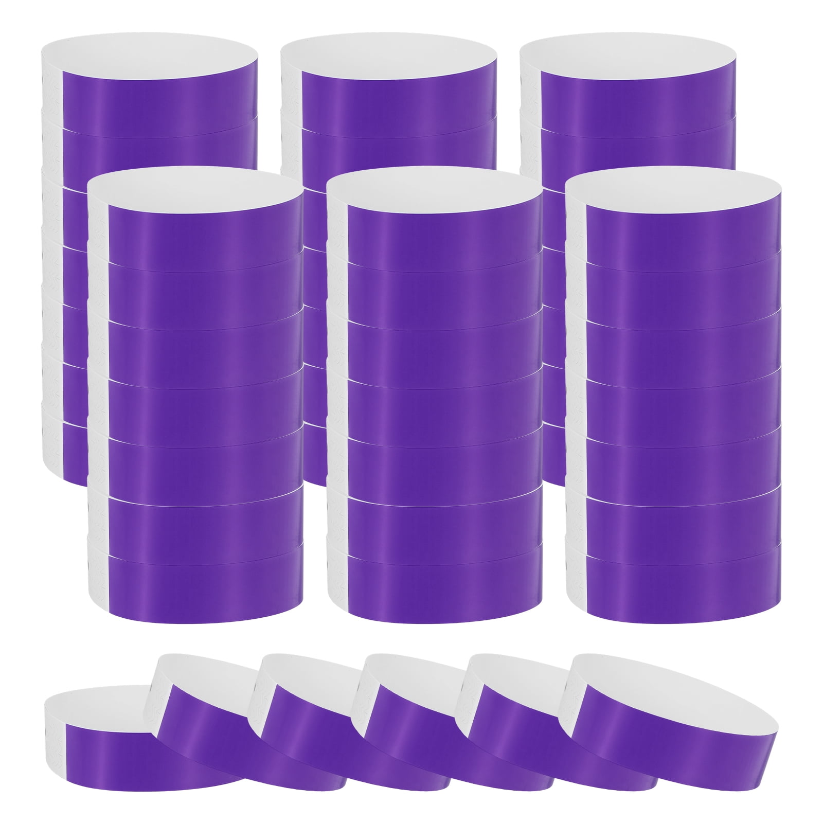 Uxcell 100Pcs Paper Wristbands for Events, Waterproof Hand Bands ...