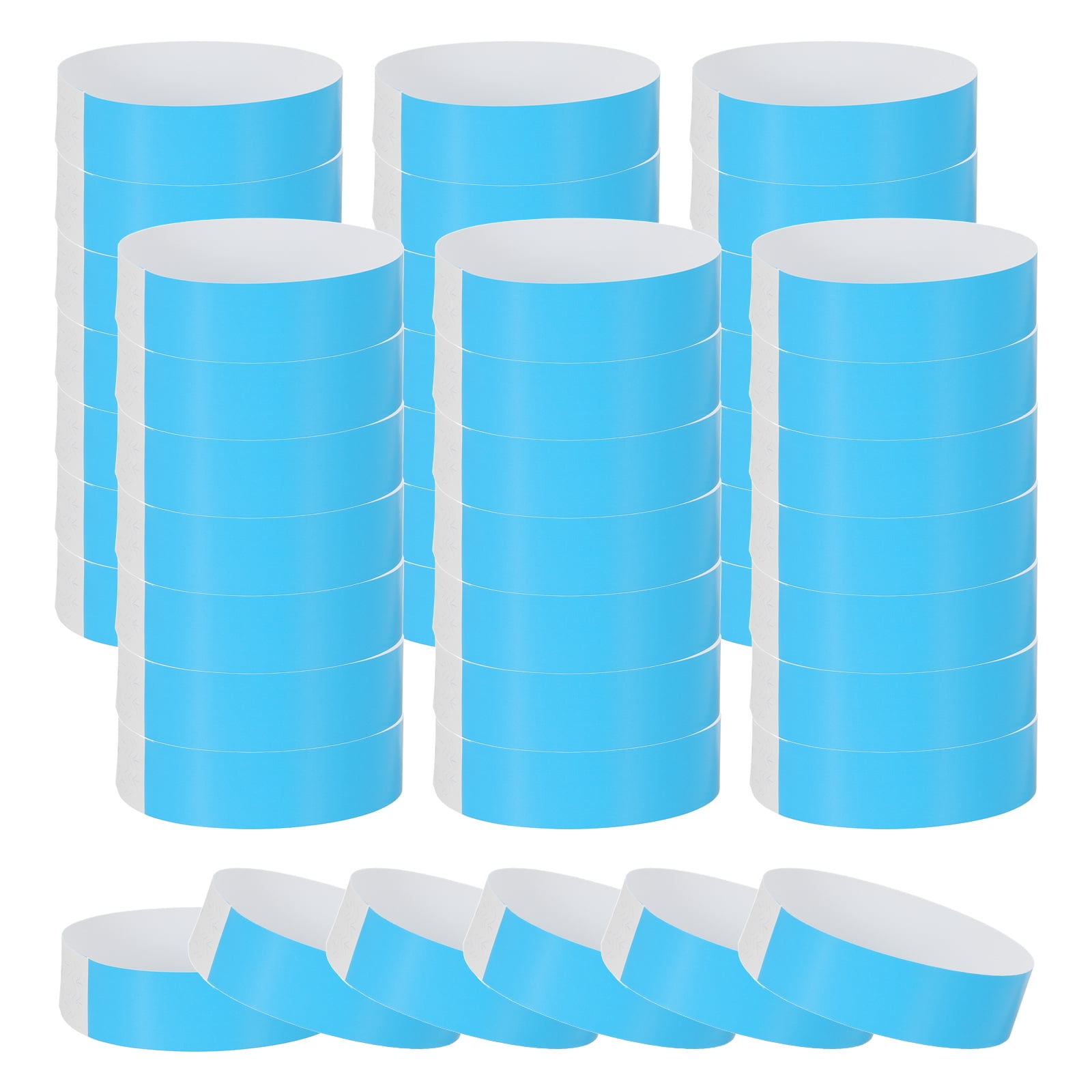 Uxcell 100Pcs Paper Wristbands for Events, Waterproof Hand Bands ...