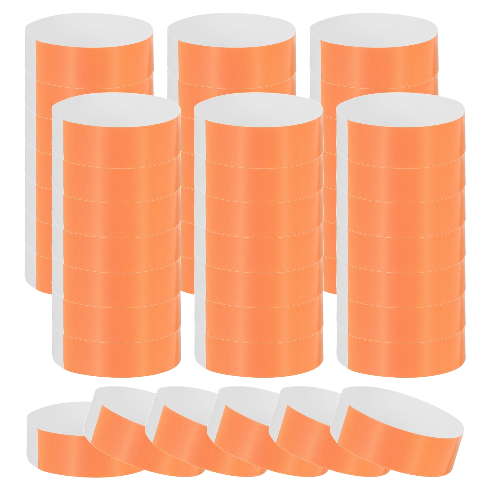 Uxcell 100Pcs Paper Wristbands for Events, Waterproof Hand Bands ...