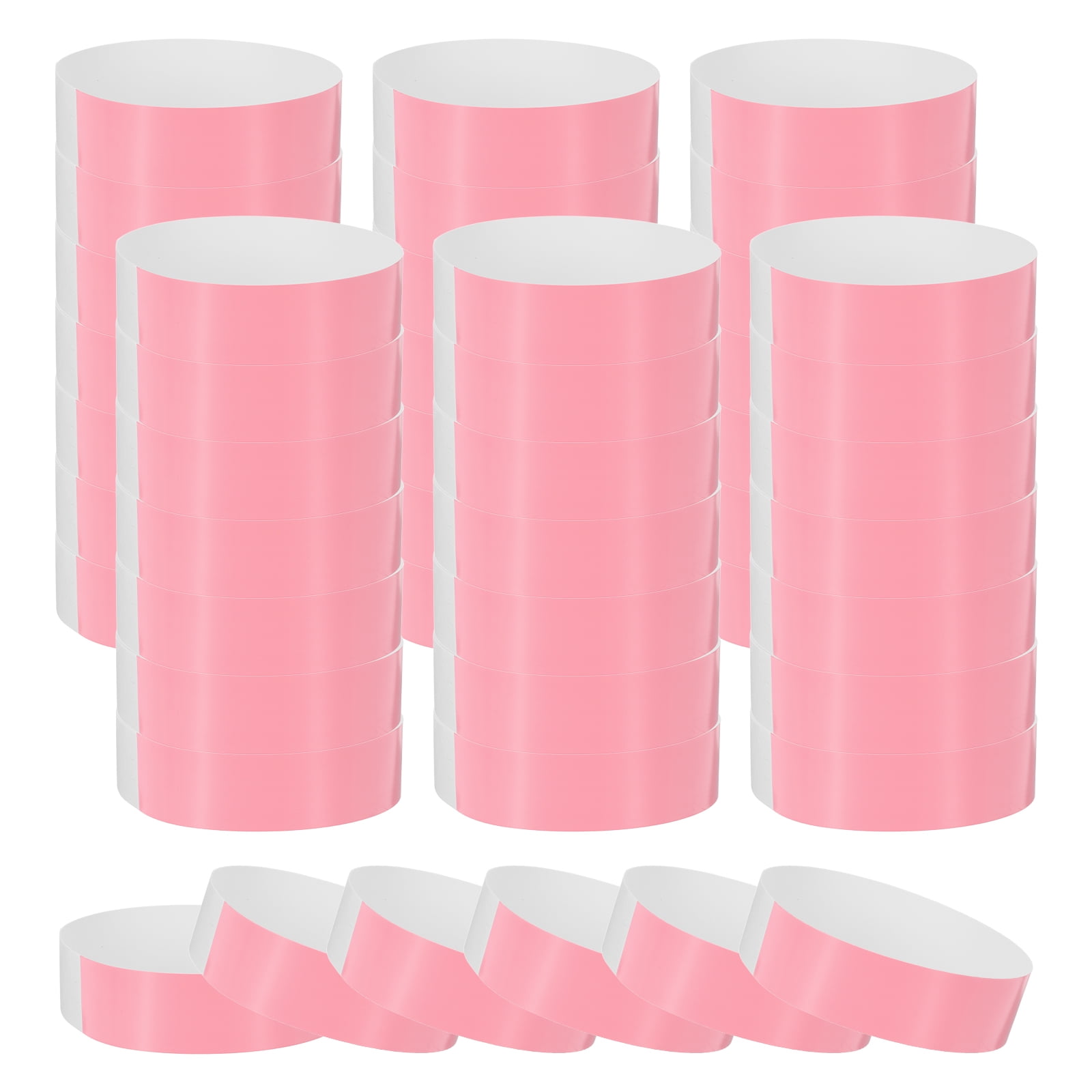 Uxcell 100Pcs Paper Wristbands for Events, Waterproof Hand Bands ...