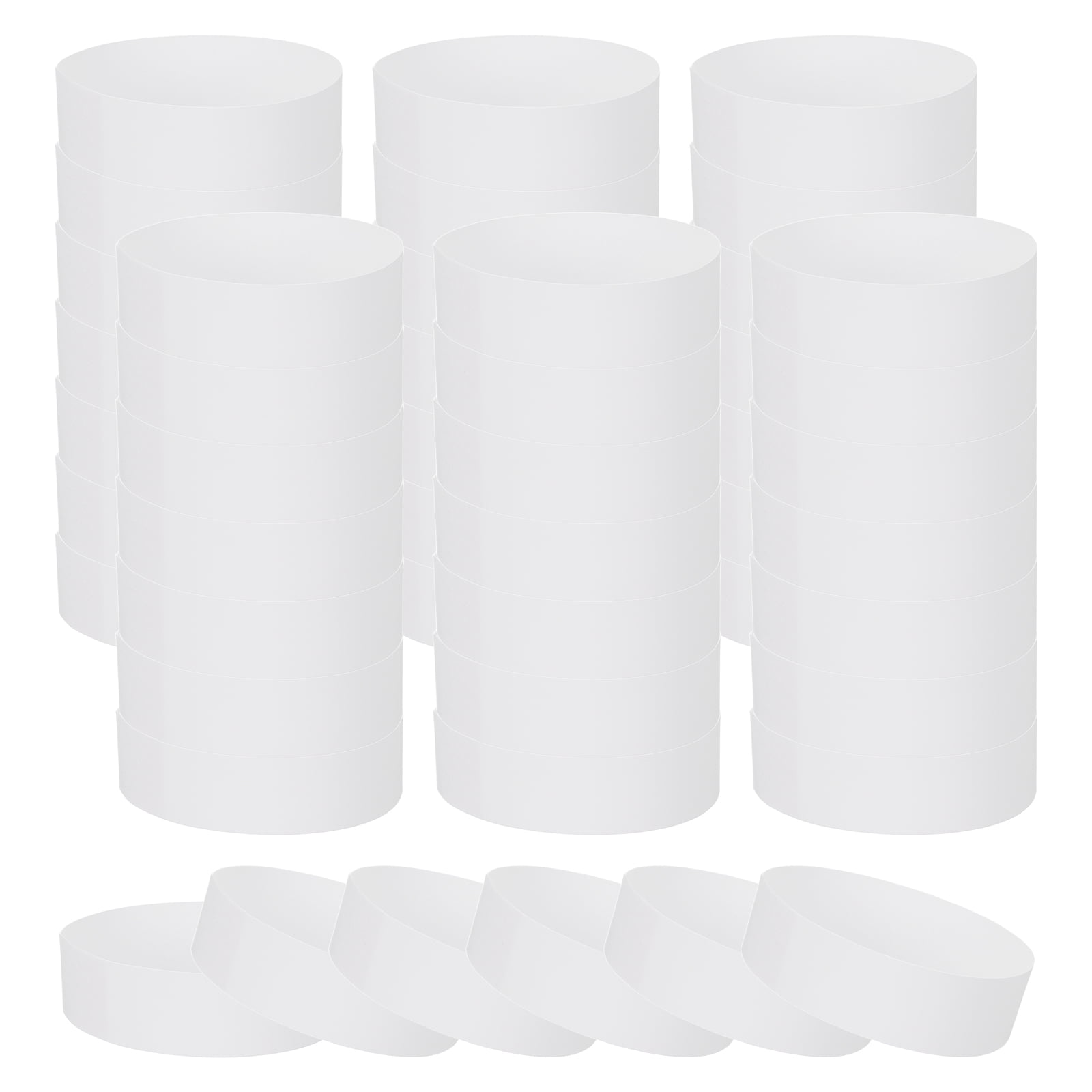 Uxcell 100Pcs Paper Wristbands for Events, Waterproof Hand Bands ...