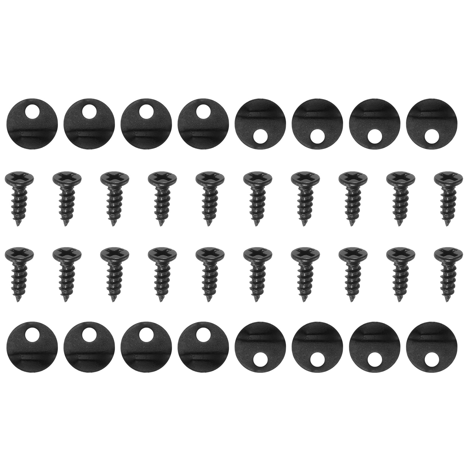 Uxcell 100Pcs Photo Frame Turn Button Fasteners 100Pcs Screws Frame ...