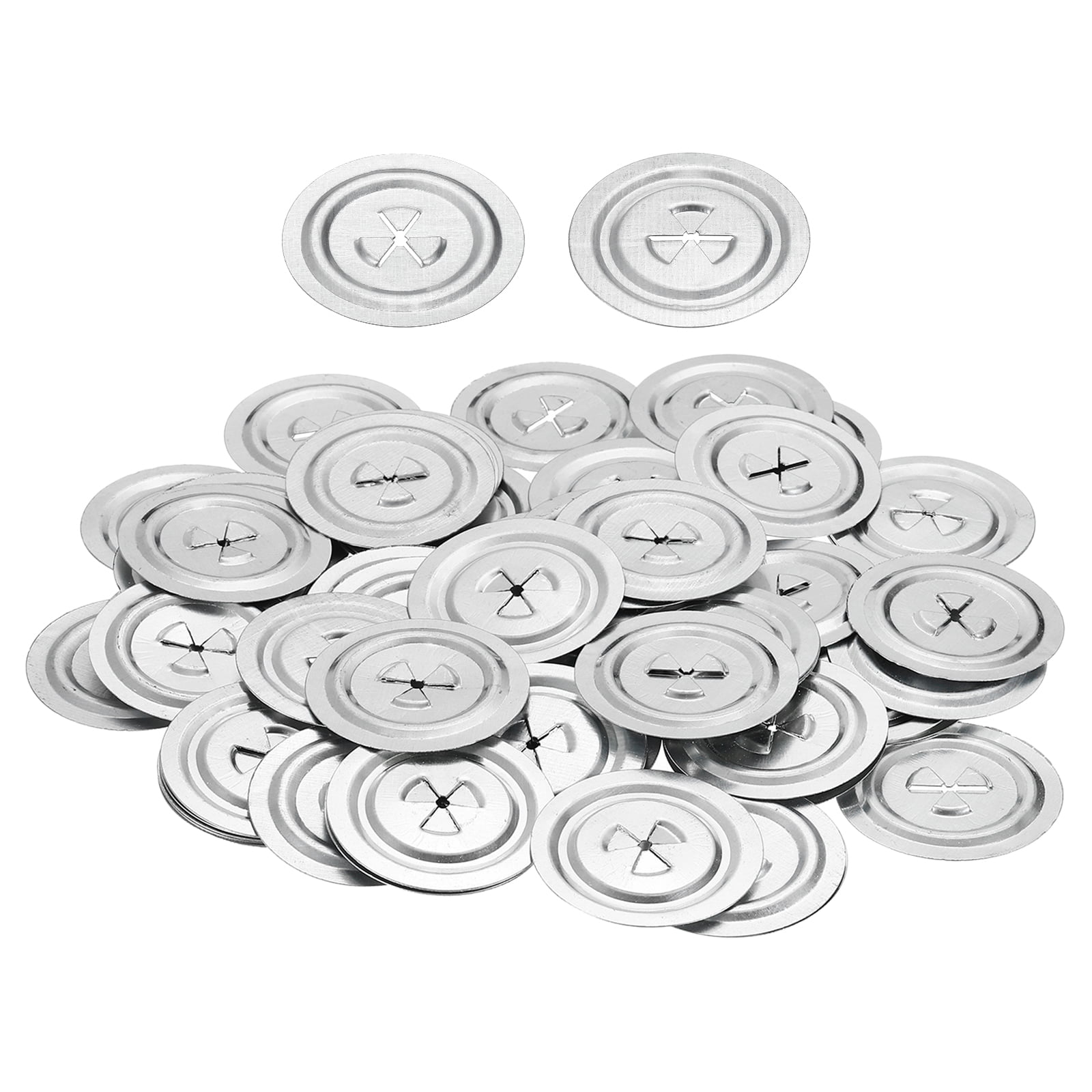 Uxcell 100Pcs Self Locking Washers (2 Inch) for Perforated Insulation ...