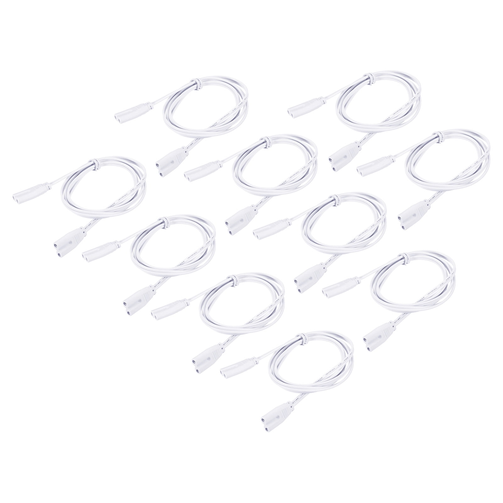 Uxcell 100cm 2 Pin LED Integrated Tube Cable Link Cords T4 T5 T8 Lamp ...
