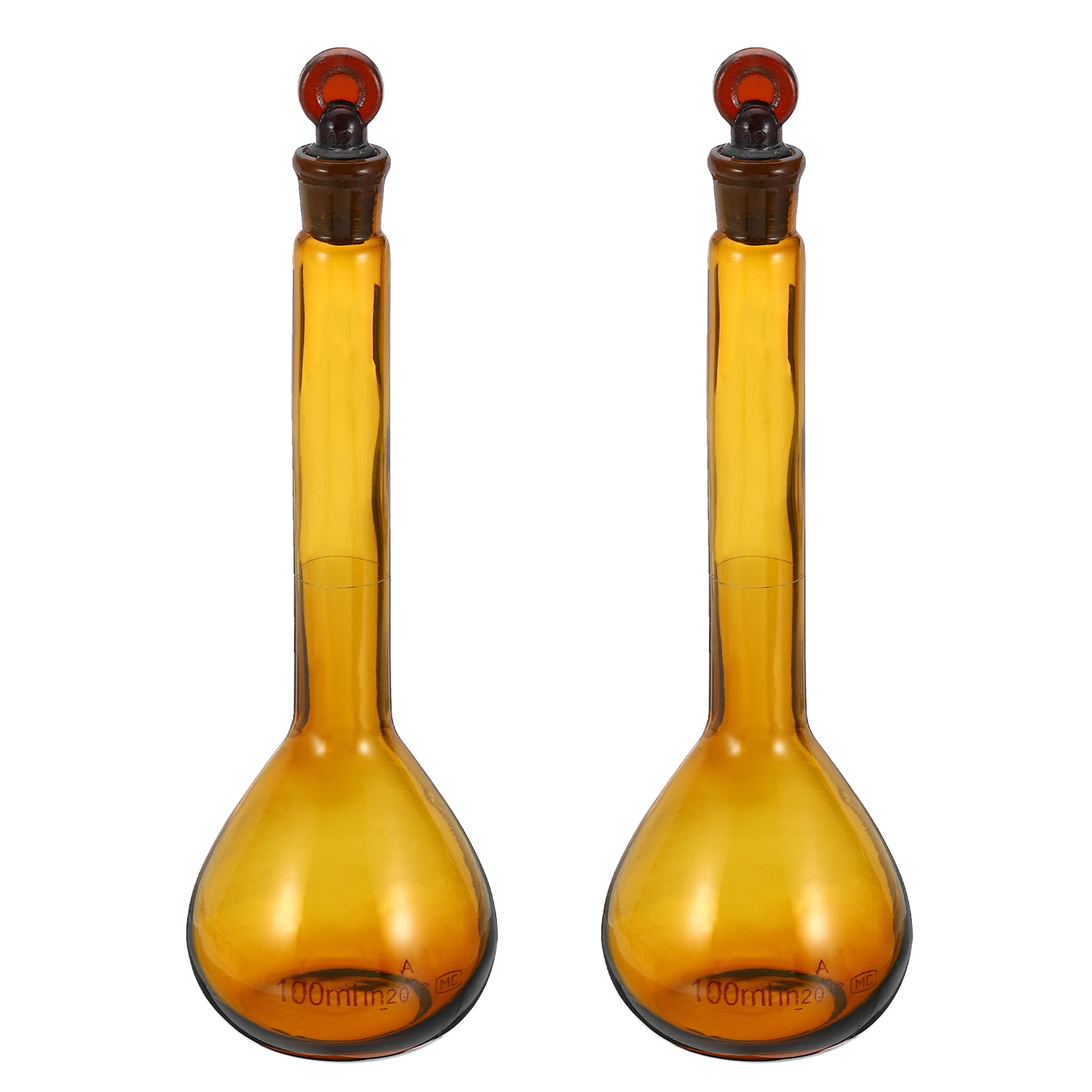 Uxcell 100ml Tolerance 0.1ml 3.3 Borosilicate Glass Volumetric Flask ...