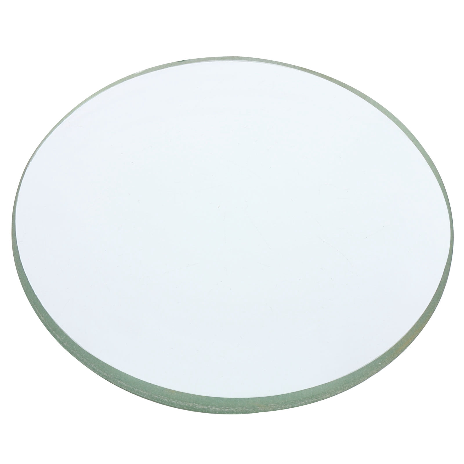 Beveled Round Glass Lens Bevel Edge Safety Clear Round Tempered Glass