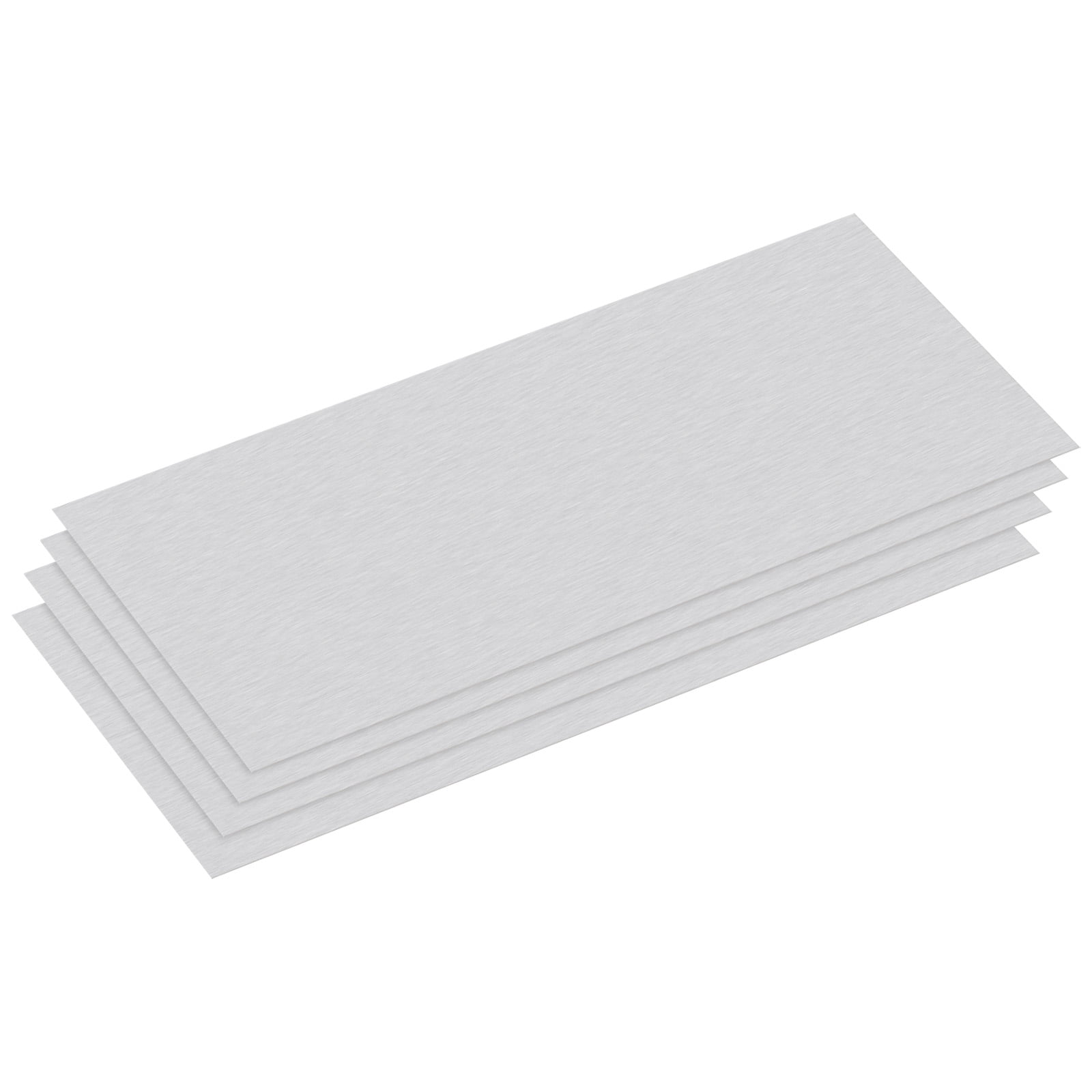 Uxcell 100mm x 50mm x 0.5mm Rectangle 6061 Aluminum Sheet Flat Metal ...