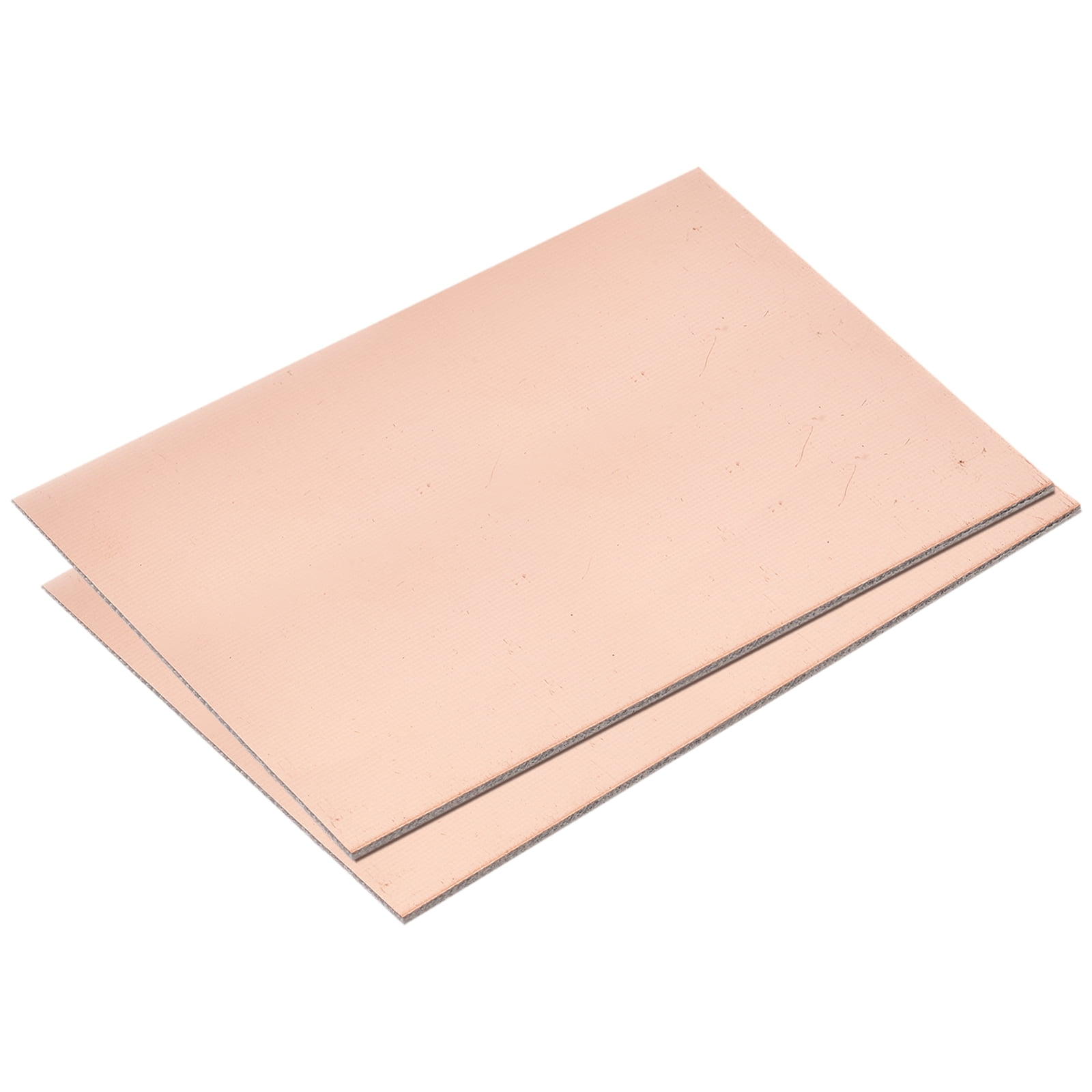 Uxcell 100mm x 70mm x 1mm FR4 Double-Sided PCB Copper Clad Board, 2 ...