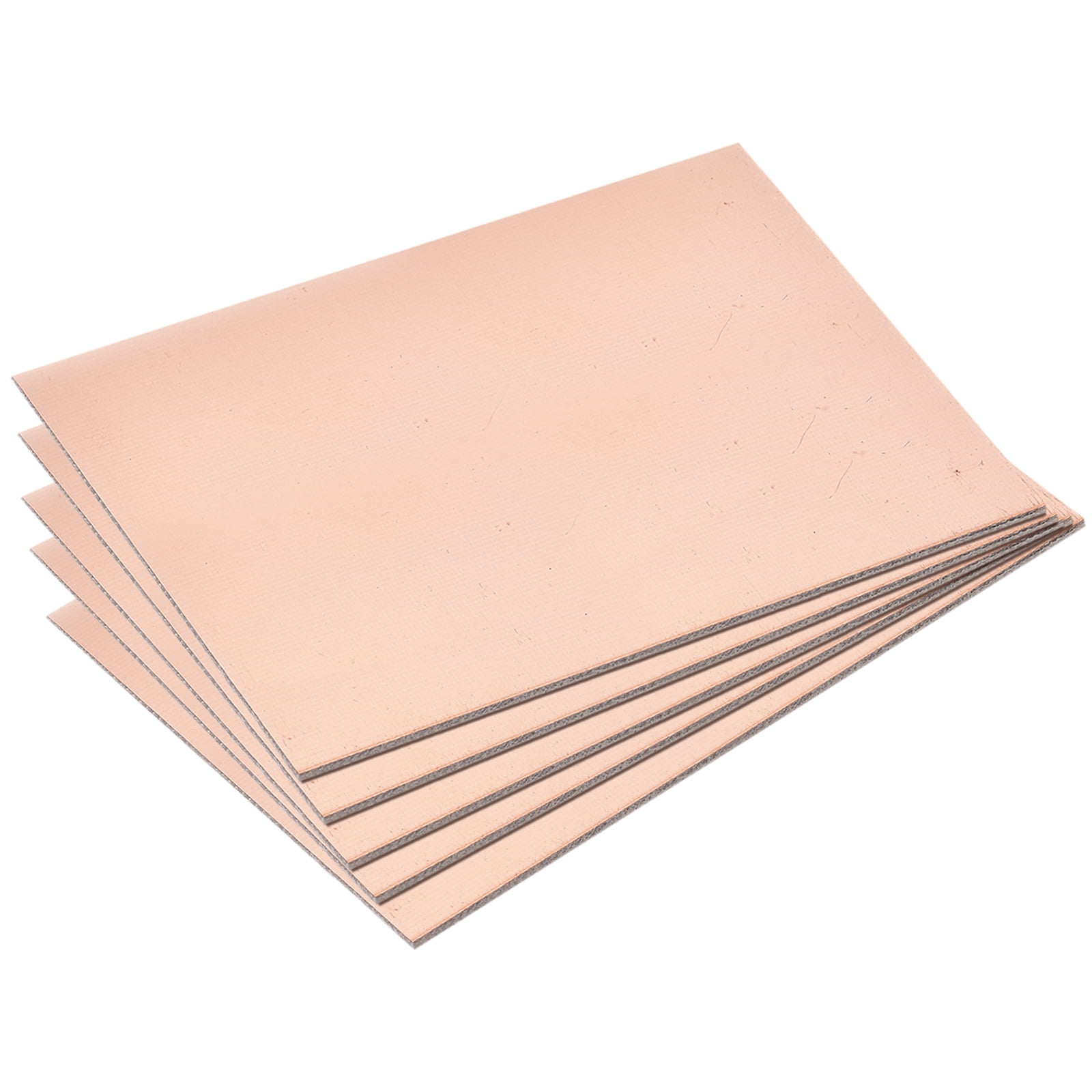 Uxcell 100mm x 70mm x 1mm FR4 Single-Sided PCB Copper Clad Board, 10 ...