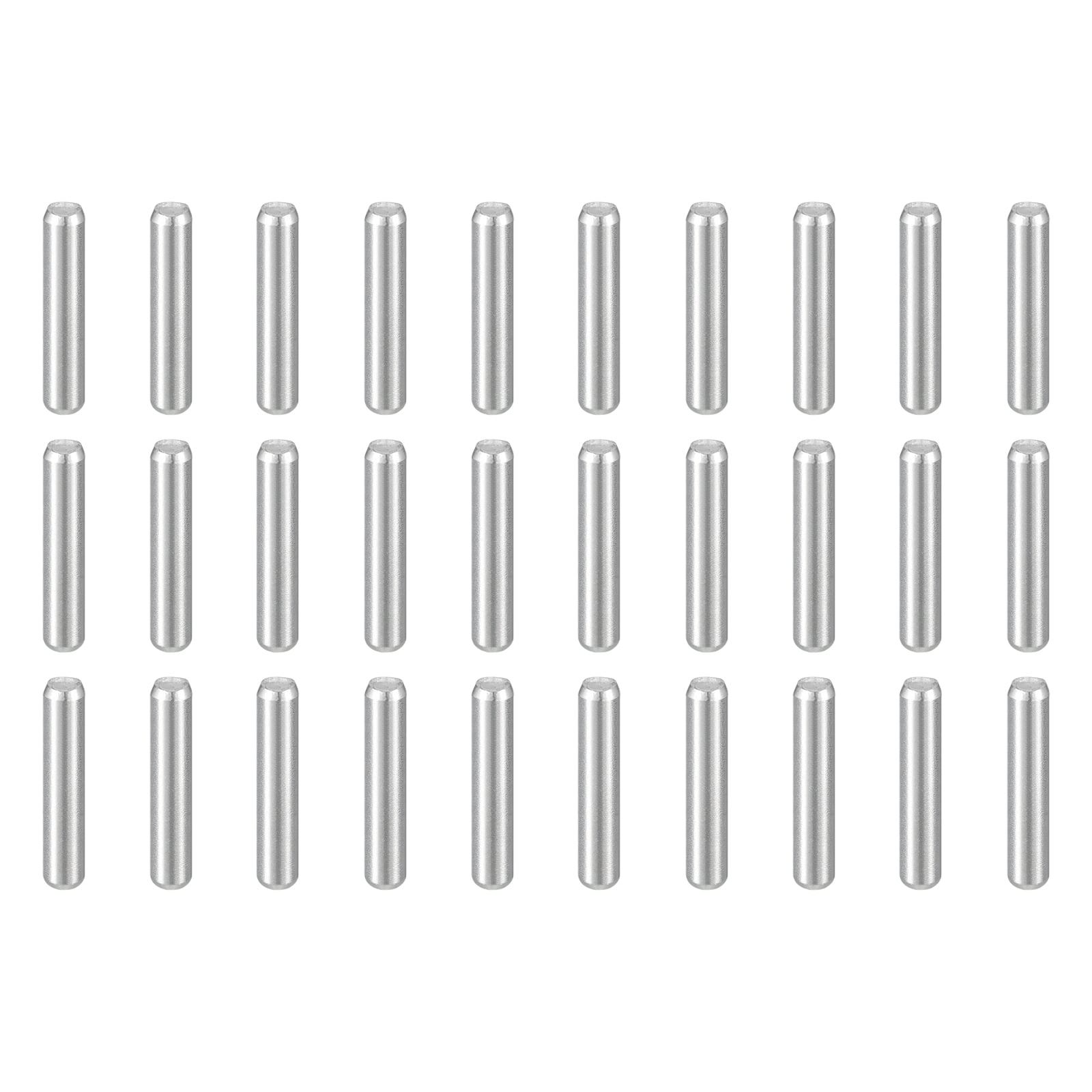 Uxcell 100pcs Dowel Pins M1.5(1.5mm) x 8mm 304 Stainless Steel ...