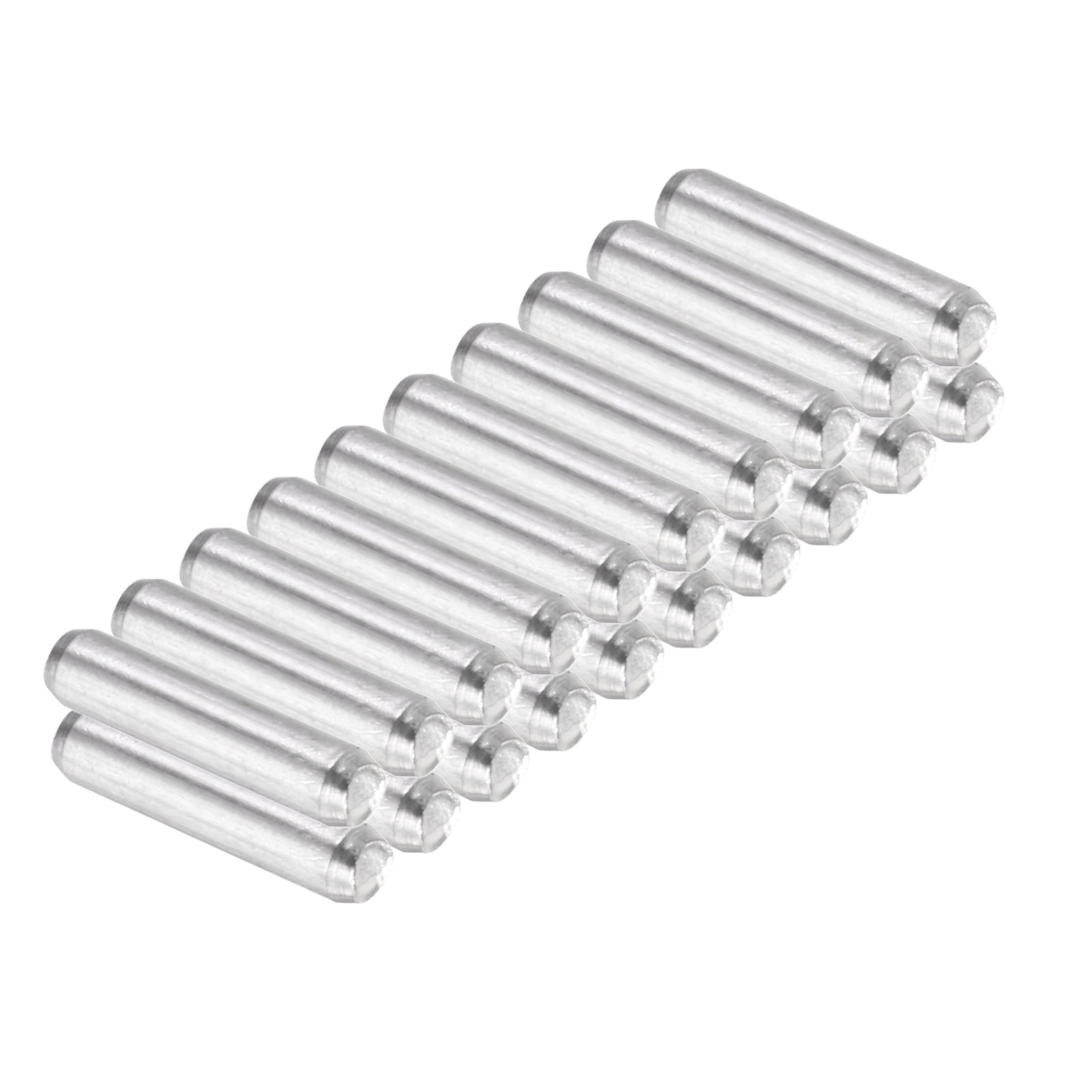 Uxcell 100pcs Dowel Pins M1.5x8mm Stainless Steel Round Head Shelf ...