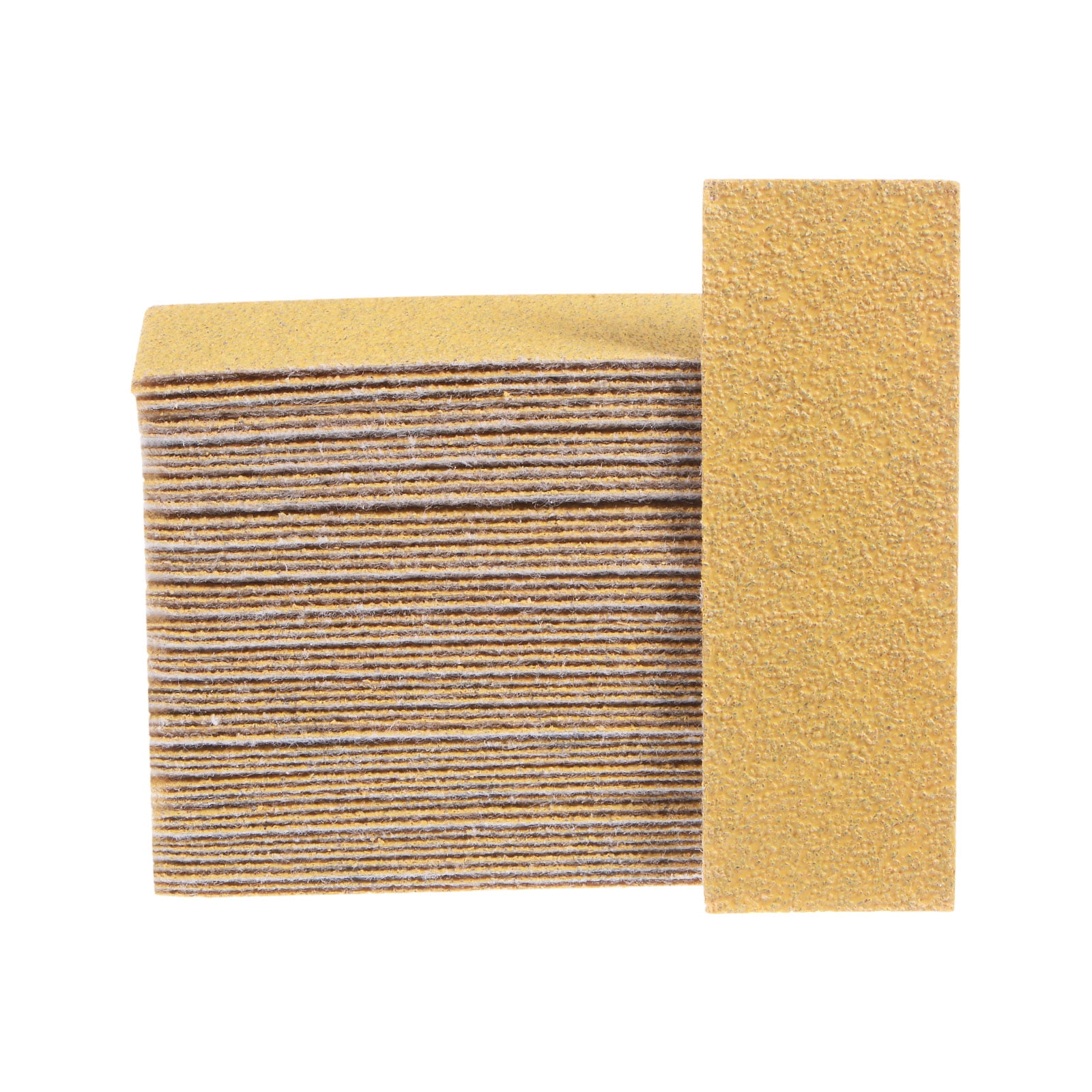 Uxcell 100pcs Micro Sander Paper 60 Grit 3.5x1.2 Inch Mini Sanding ...