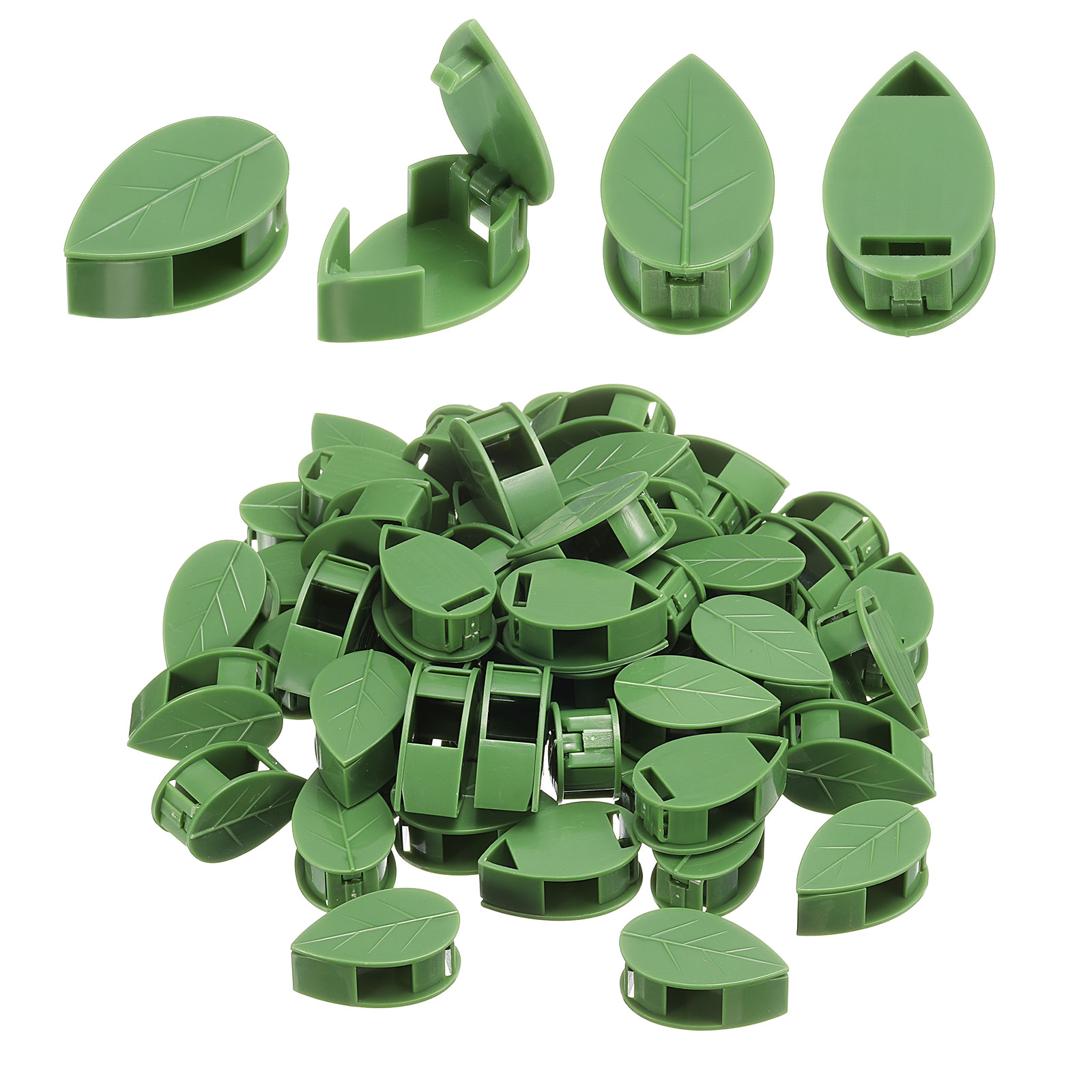 Uxcell 100pcs Plant Wall Clips Self-Adhesive Plant Climbing Wall ...