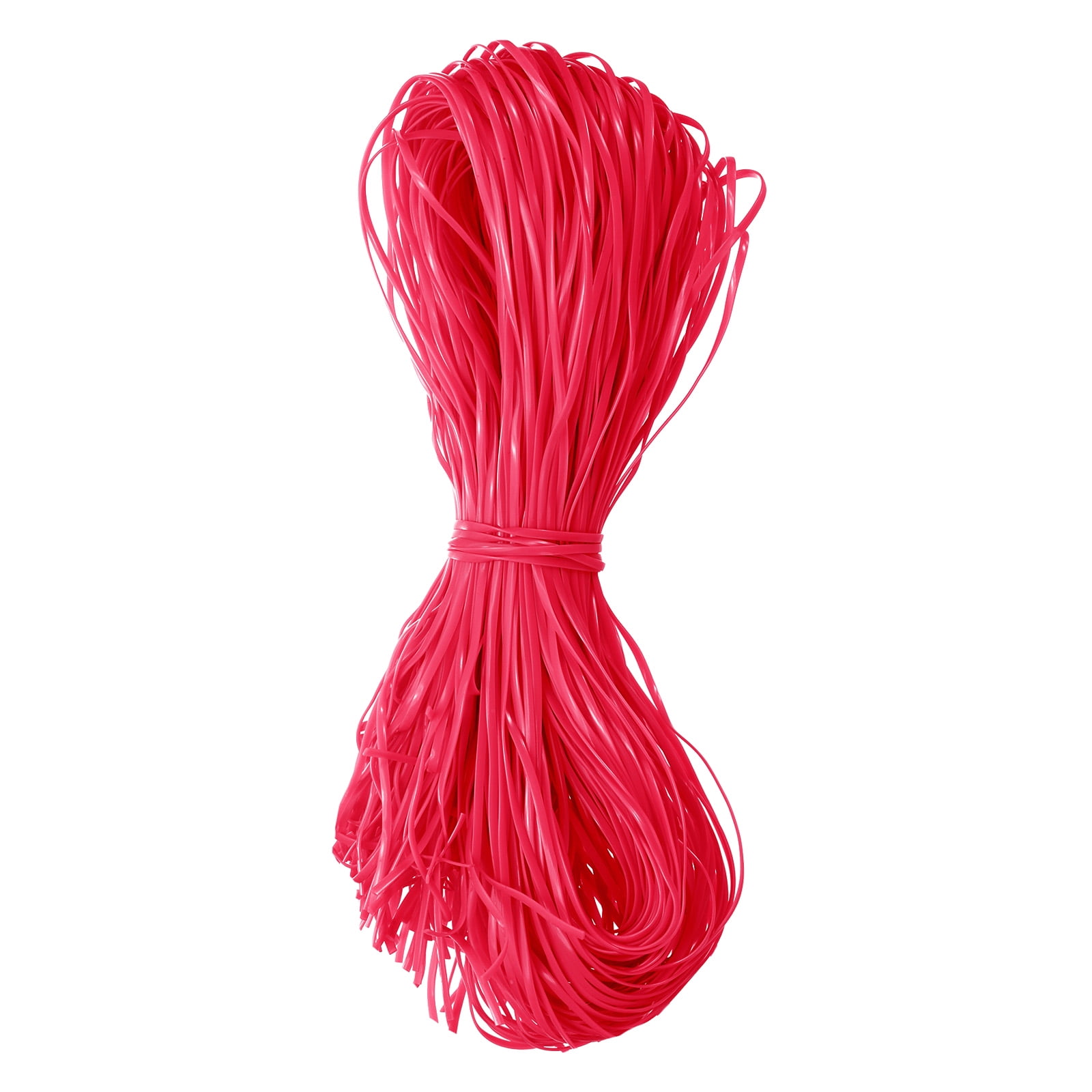 Uxcell 100pcs Plastic Landyard String, 1m Gimp String Boondoggle String ...