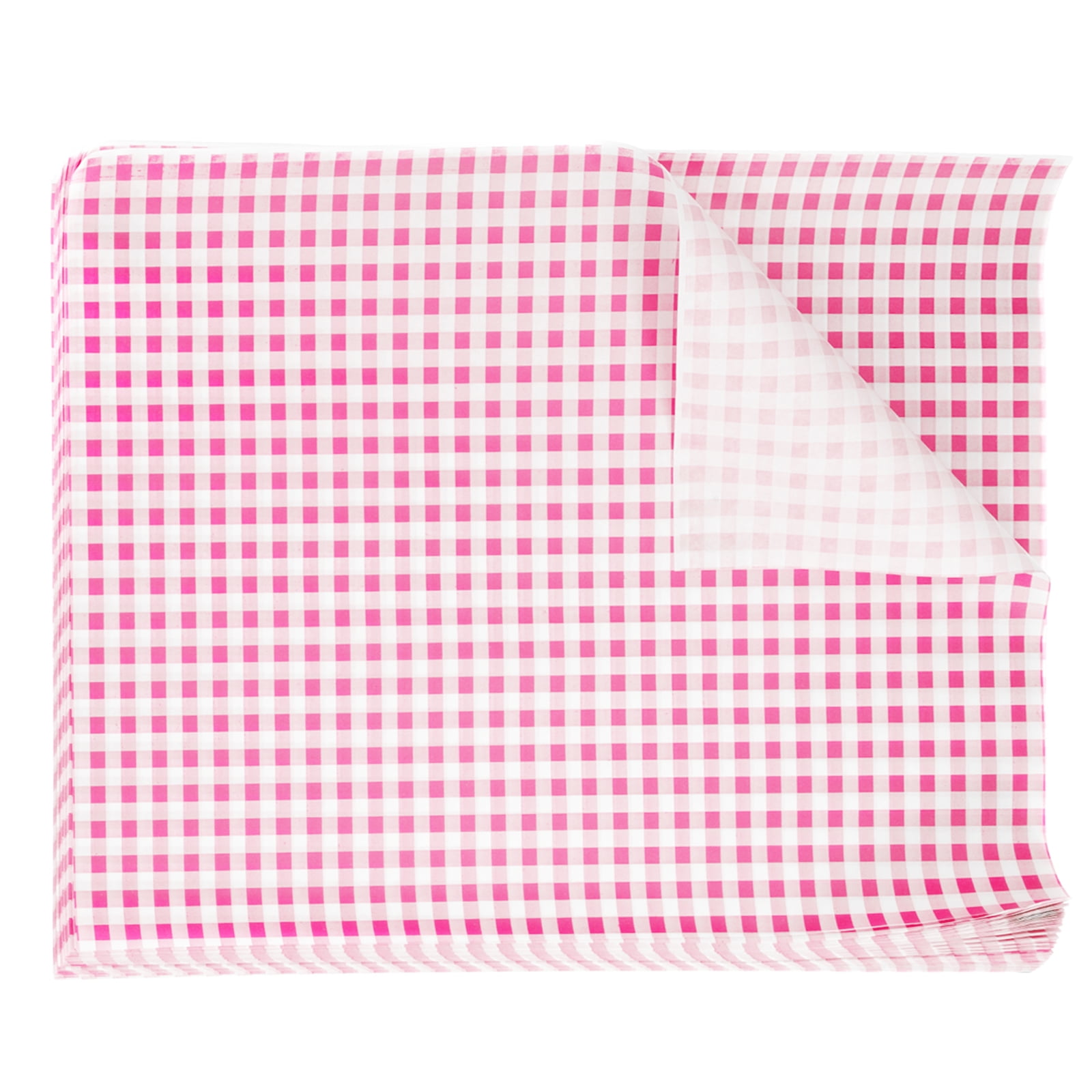 Uxcell 100pcs Square Checkered Wax Paper Sheets 15.75" x 11.81" for ...