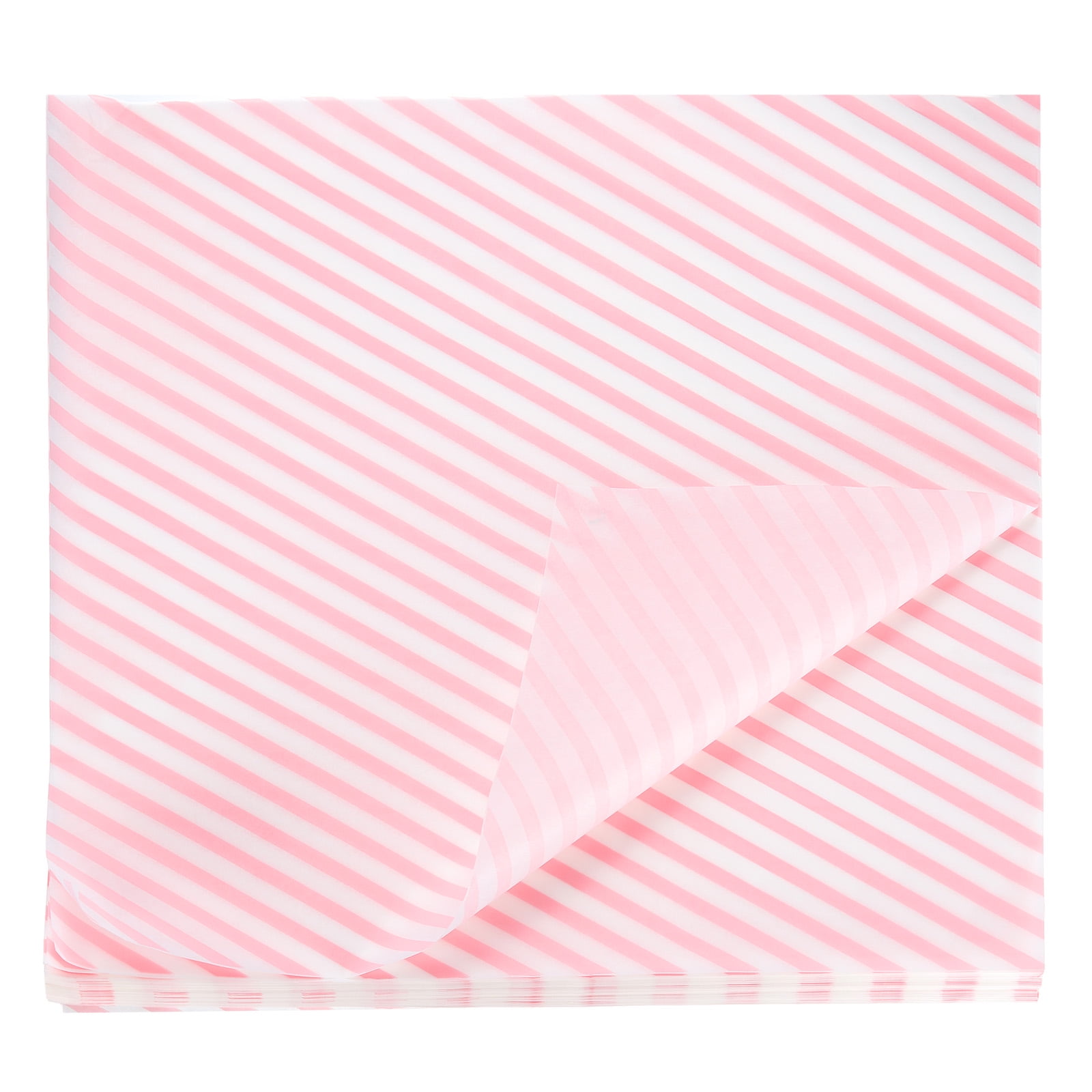 Uxcell 100pcs Square Stripes Wax Paper Sheet 12" x 12" Oil-absorbing ...