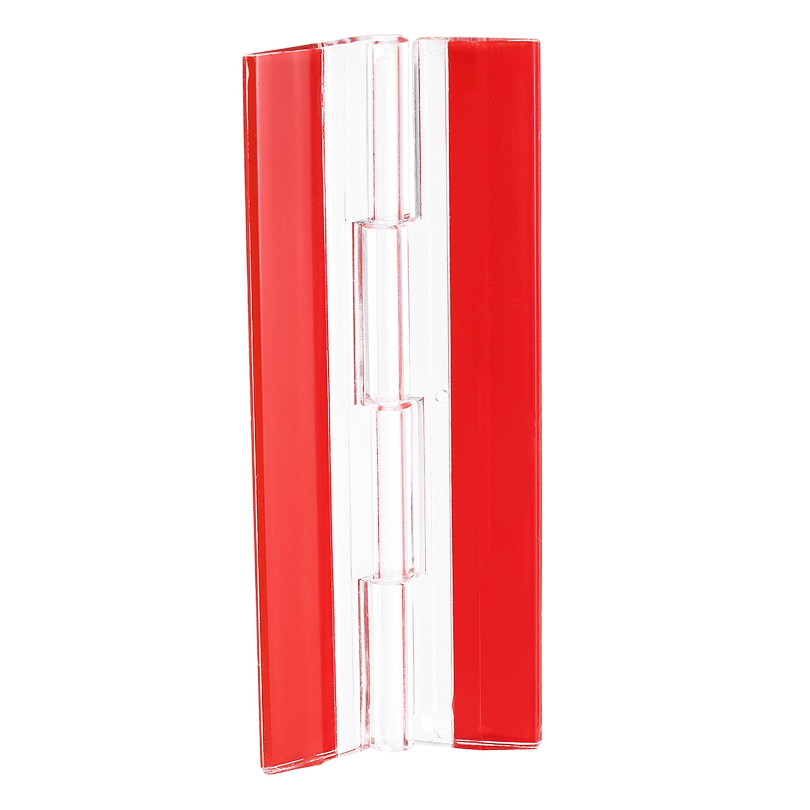 Uxcell 100x42mm Acrylic Hinges Self Adhesive Clear Continuous Piano ...