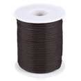 Uxcell 101Ft Nylon String for Bracelets, 2mm Braided Nylon Cord, Coffee ...
