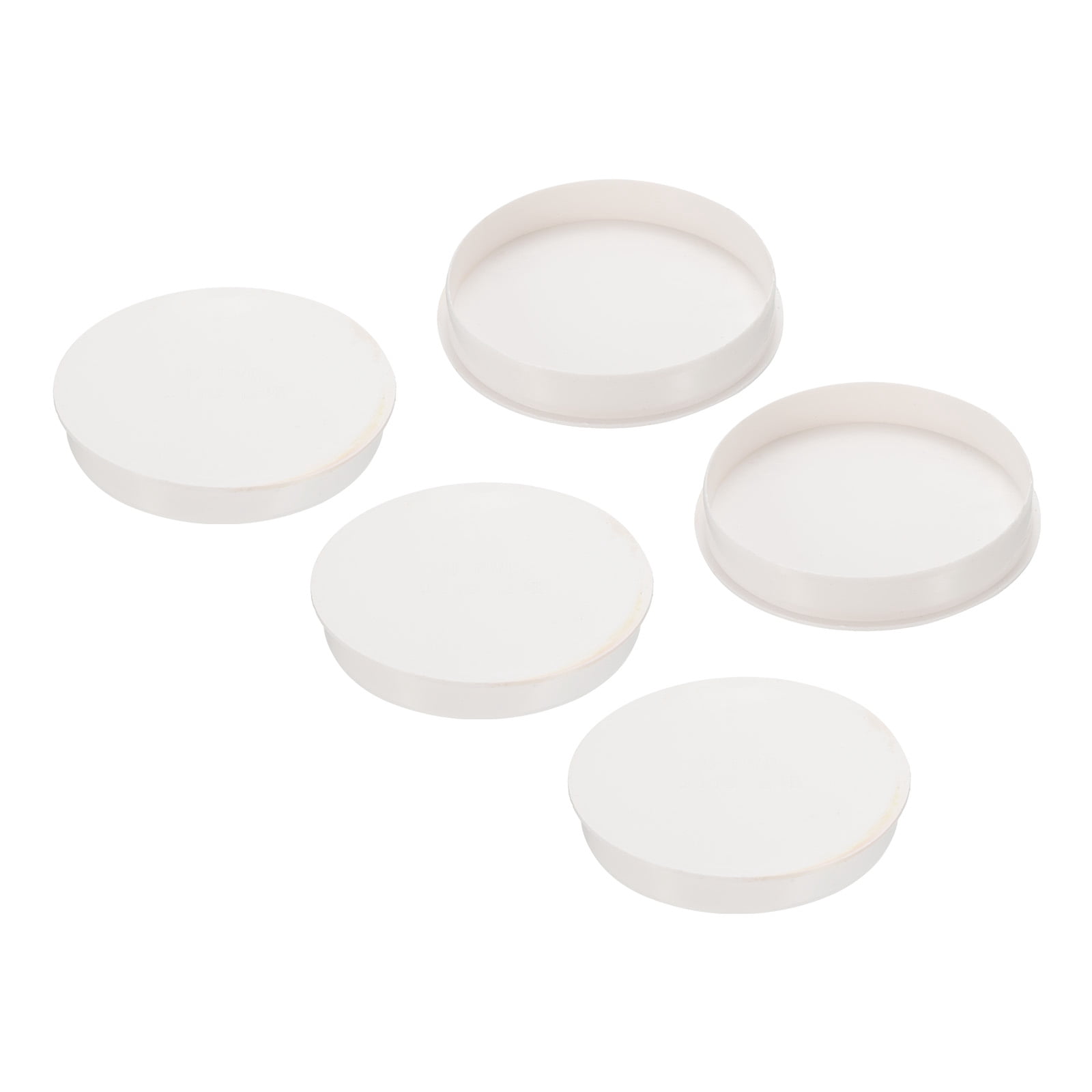 Uxcell 103mm OD Pipe Hole Plugs, 5 Pack Round Tubing Insert Pipe End ...
