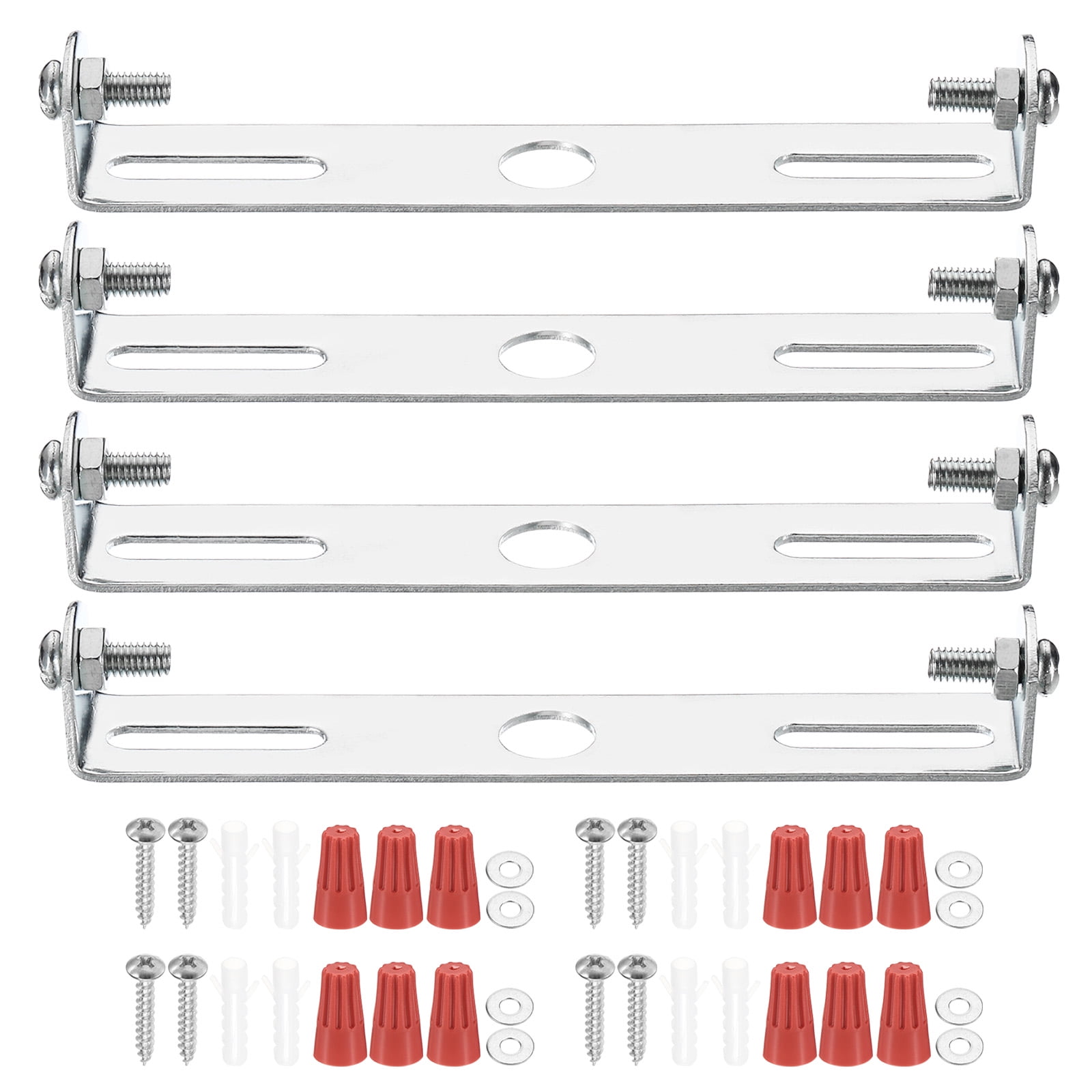 Uxcell 105mm (4.13") Universal Light Fixture Mounting Bracket Kit ...