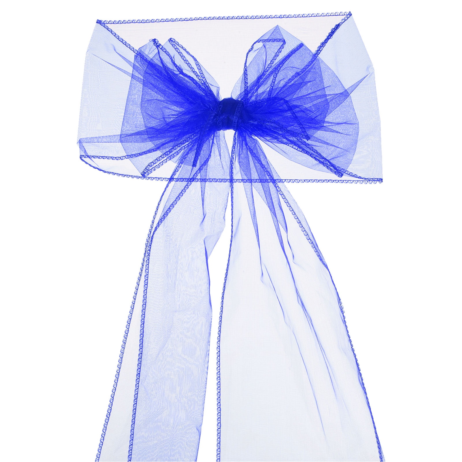 Uxcell 108 Inch Organza Chair Sashes Bow Sash Chiffon Ribbon Banquet ...