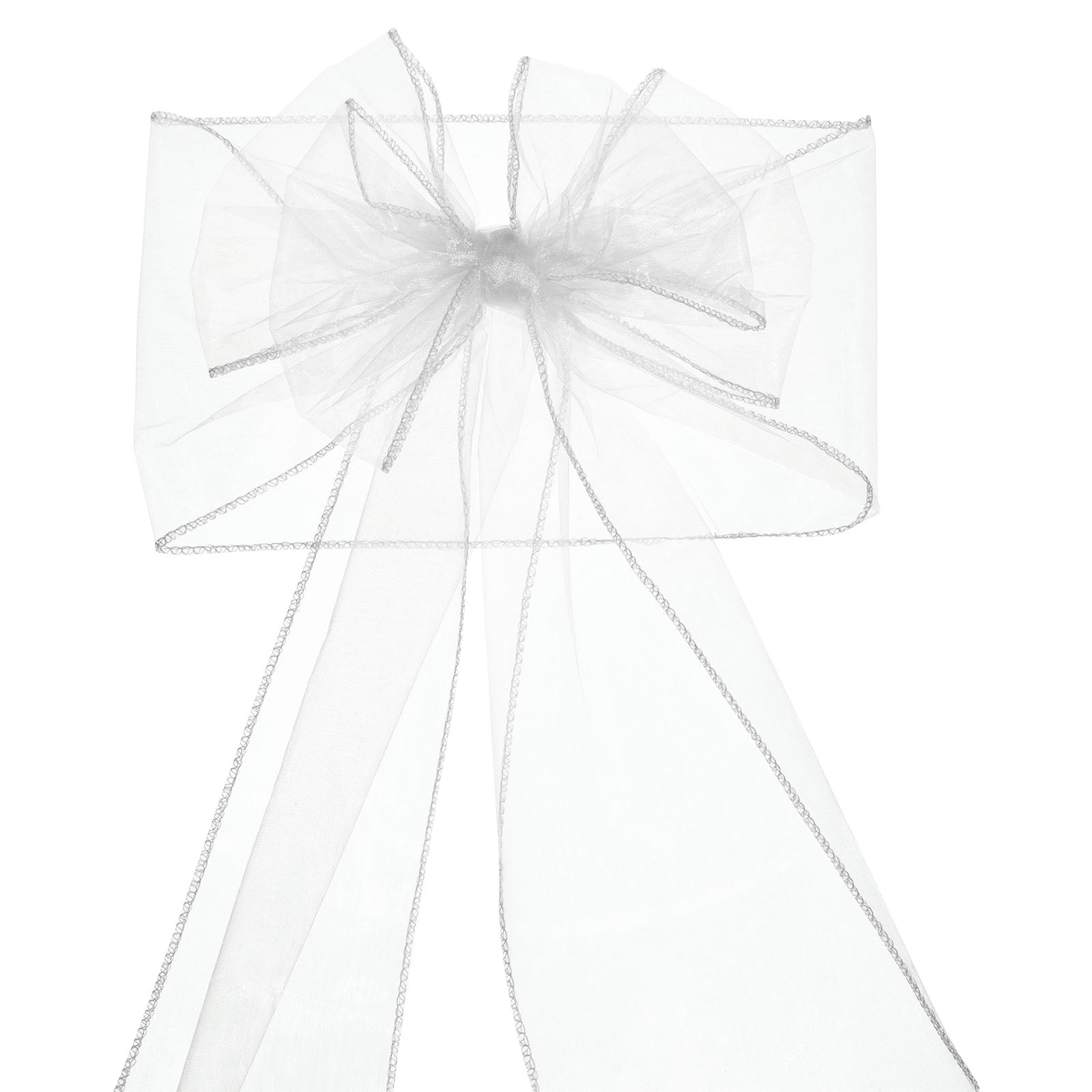 Uxcell 108 Inch Organza Chair Sashes Bow Sash Chiffon Ribbon Banquet ...