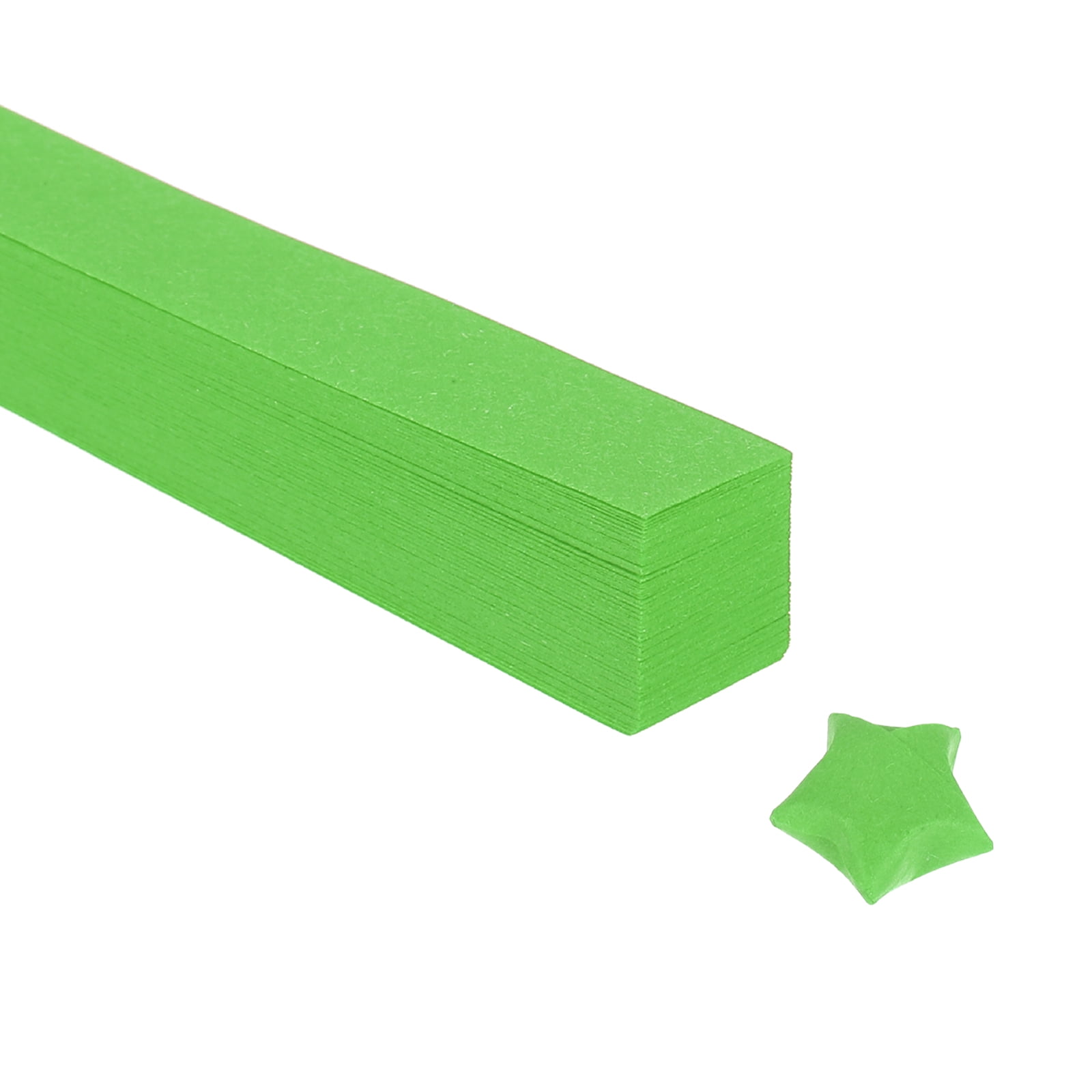 Uxcell 1080 Sheets Origami Star Paper Strips, Dark Green Paper Star ...