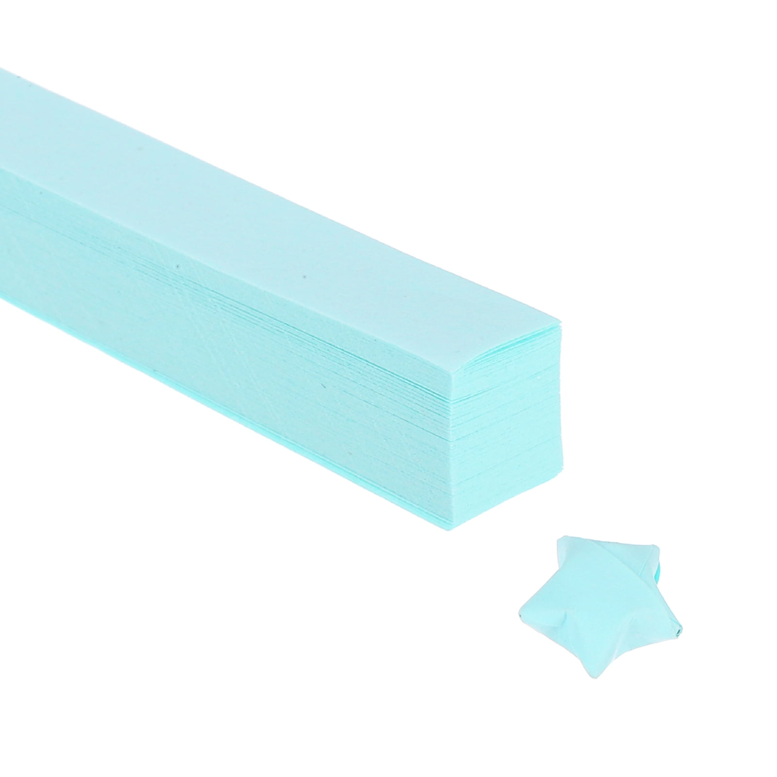 Uxcell 1080 Sheets Origami Star Paper Strips, Light Blue Paper Star ...