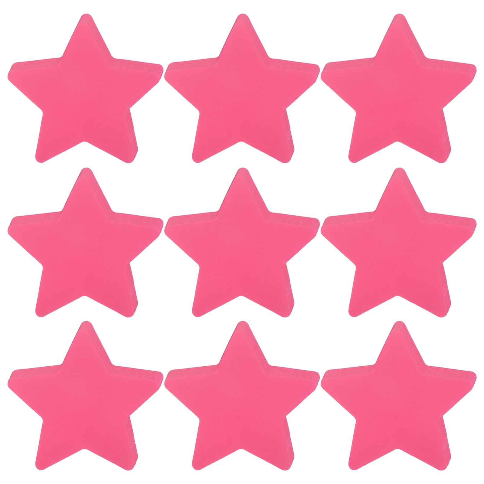 Uxcell 108Pcs Stars Cutouts, 3.5"x4" Paper Star Shaped Paper Cards for ...
