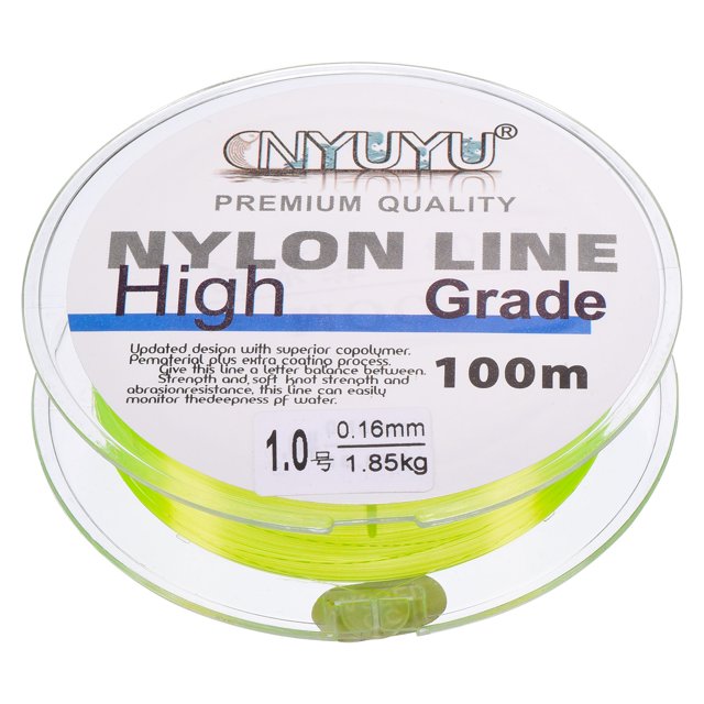 Uxcell 109Yard 4Lb Fluorocarbon Coated Monofilament Nylon Fishing Line ...