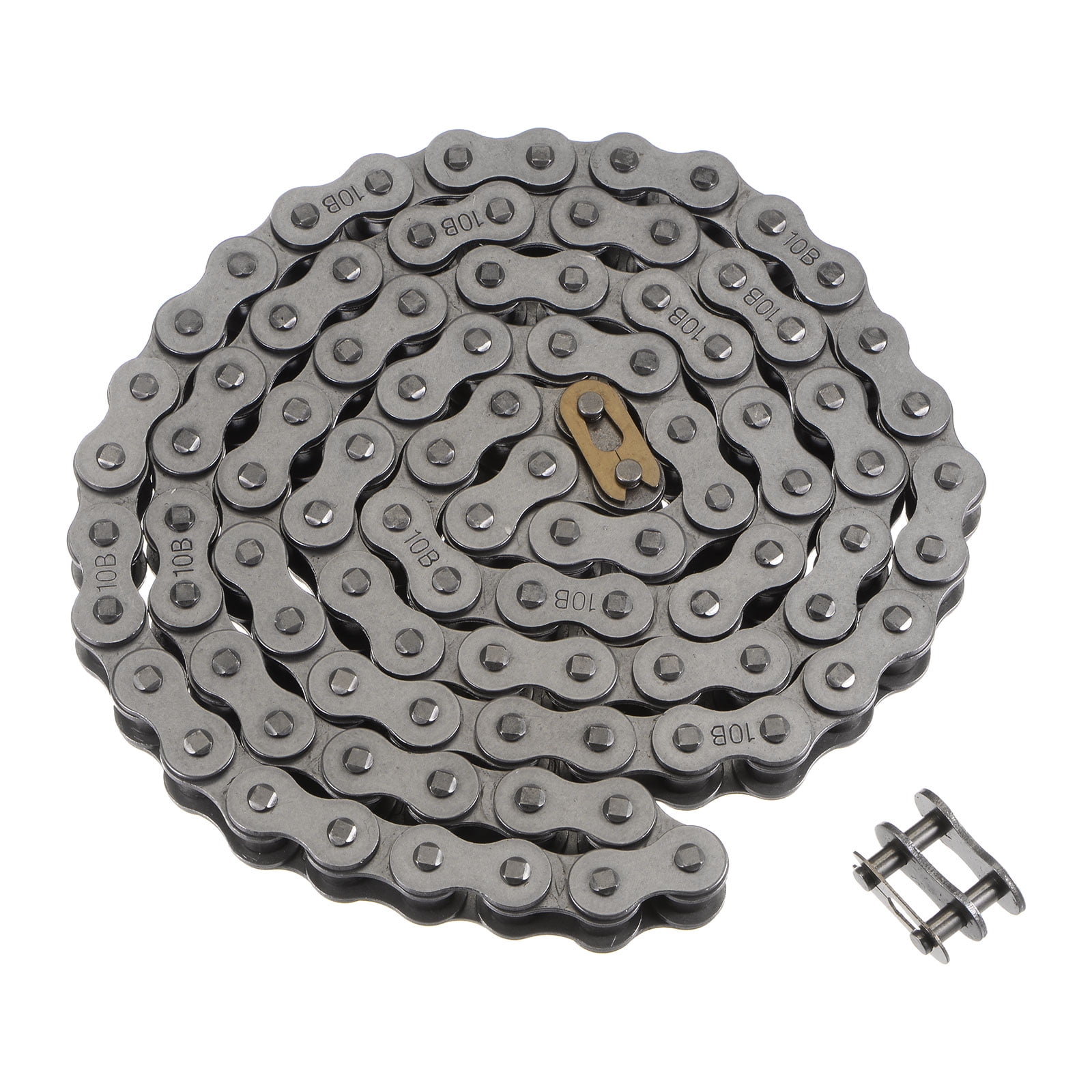 Uxcell 10B Metric Standard Roller Chain 5 Feet Carbon Steel Chains 5/8 ...