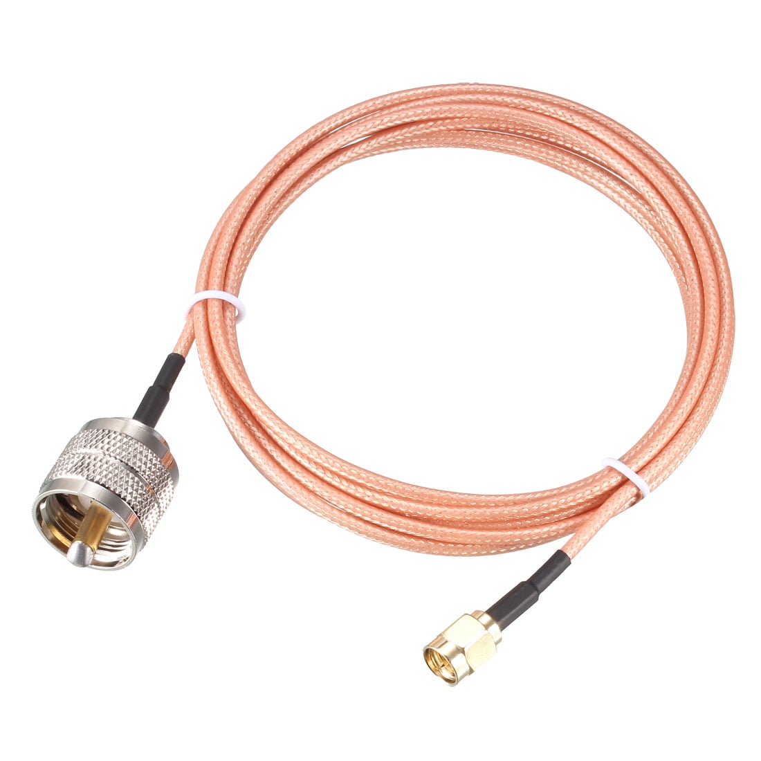 Uxcell 10Ft SMA Male to UHF PL-259 Male RG316 RF Coaxial Coax Cable ...