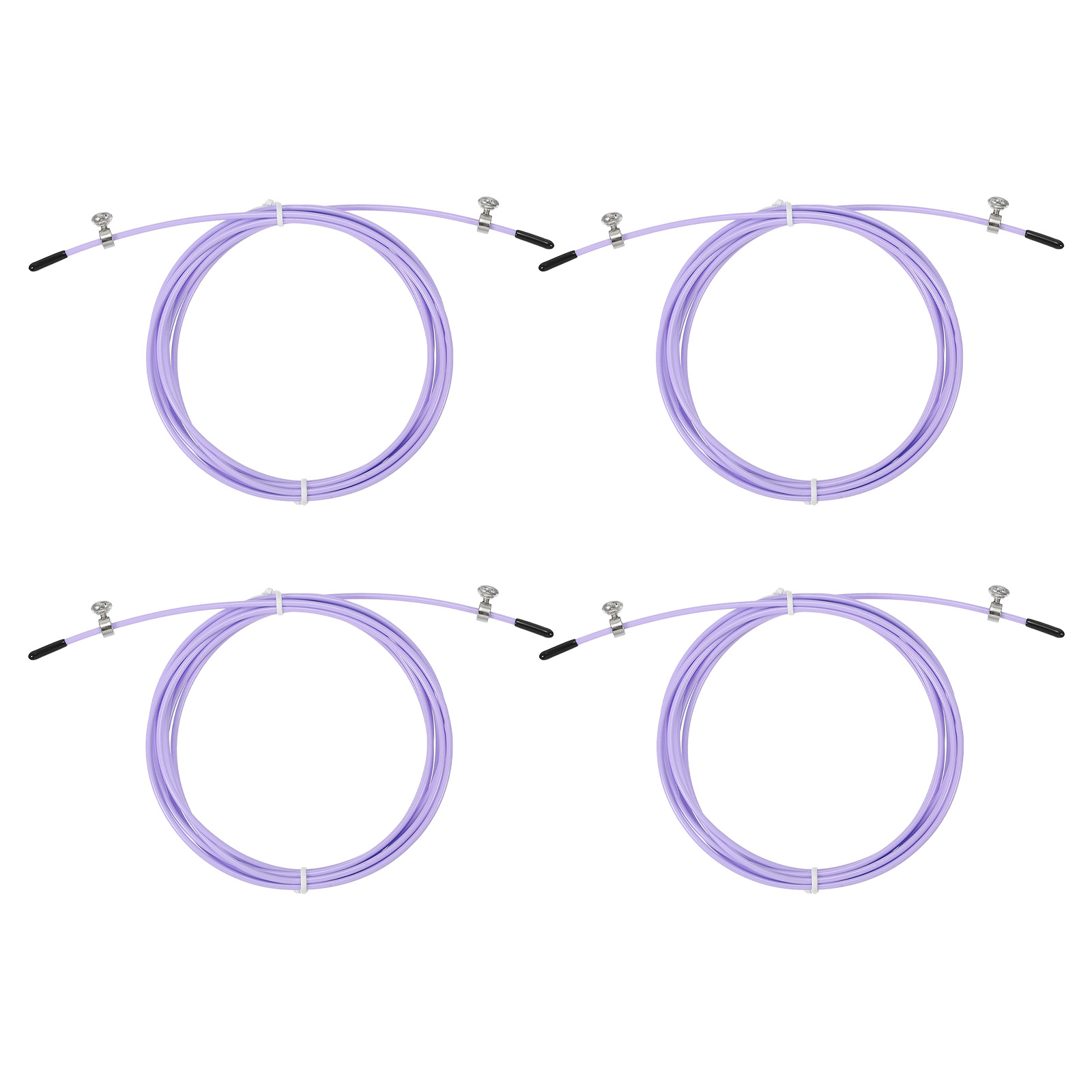 Uxcell 10Ft Speed Jump Rope Replacement Cable 2.5mm Professional ...