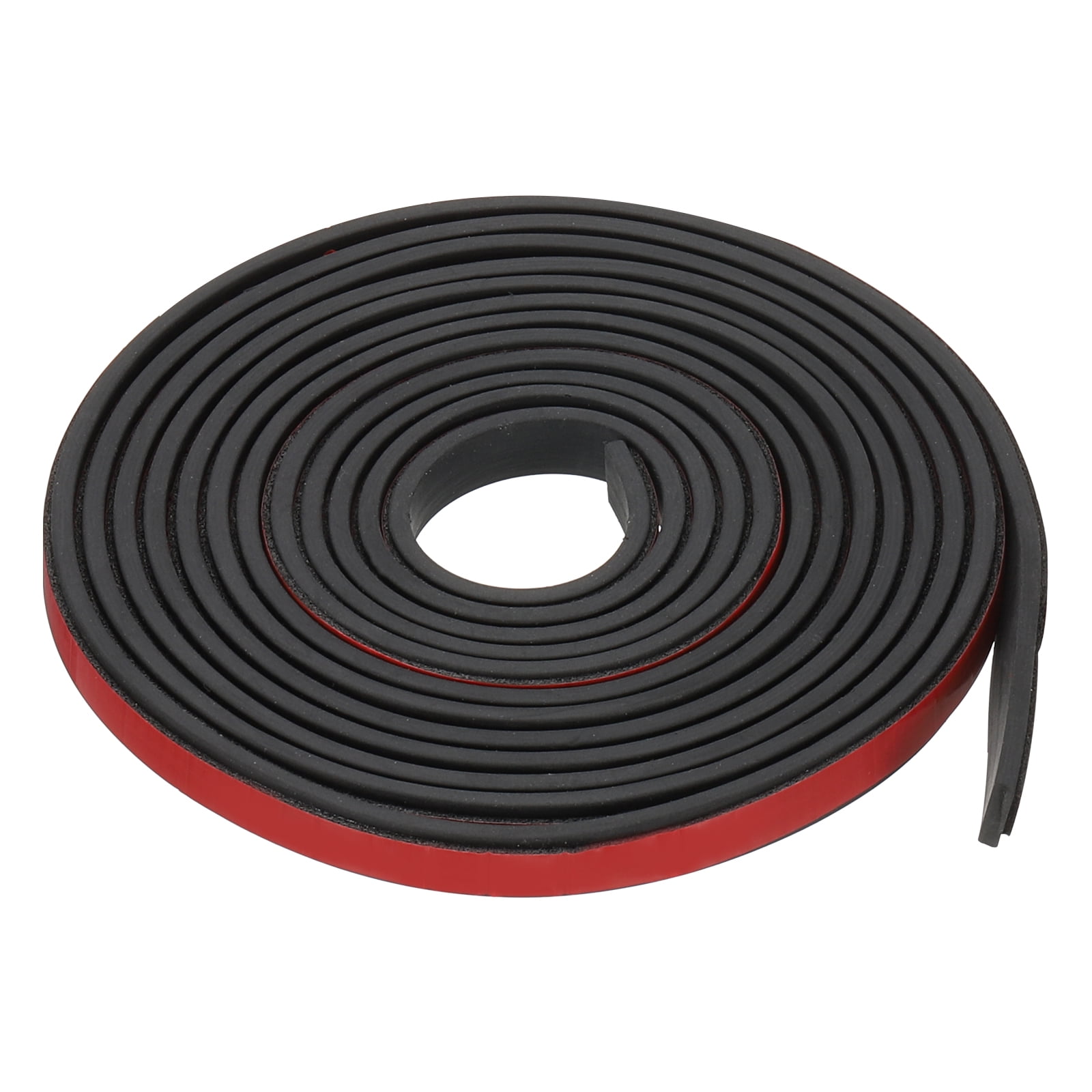 Uxcell 10Ft Weather Stripping Door Seal, 3/8"W x 1/8"T Rubber Adhesive ...
