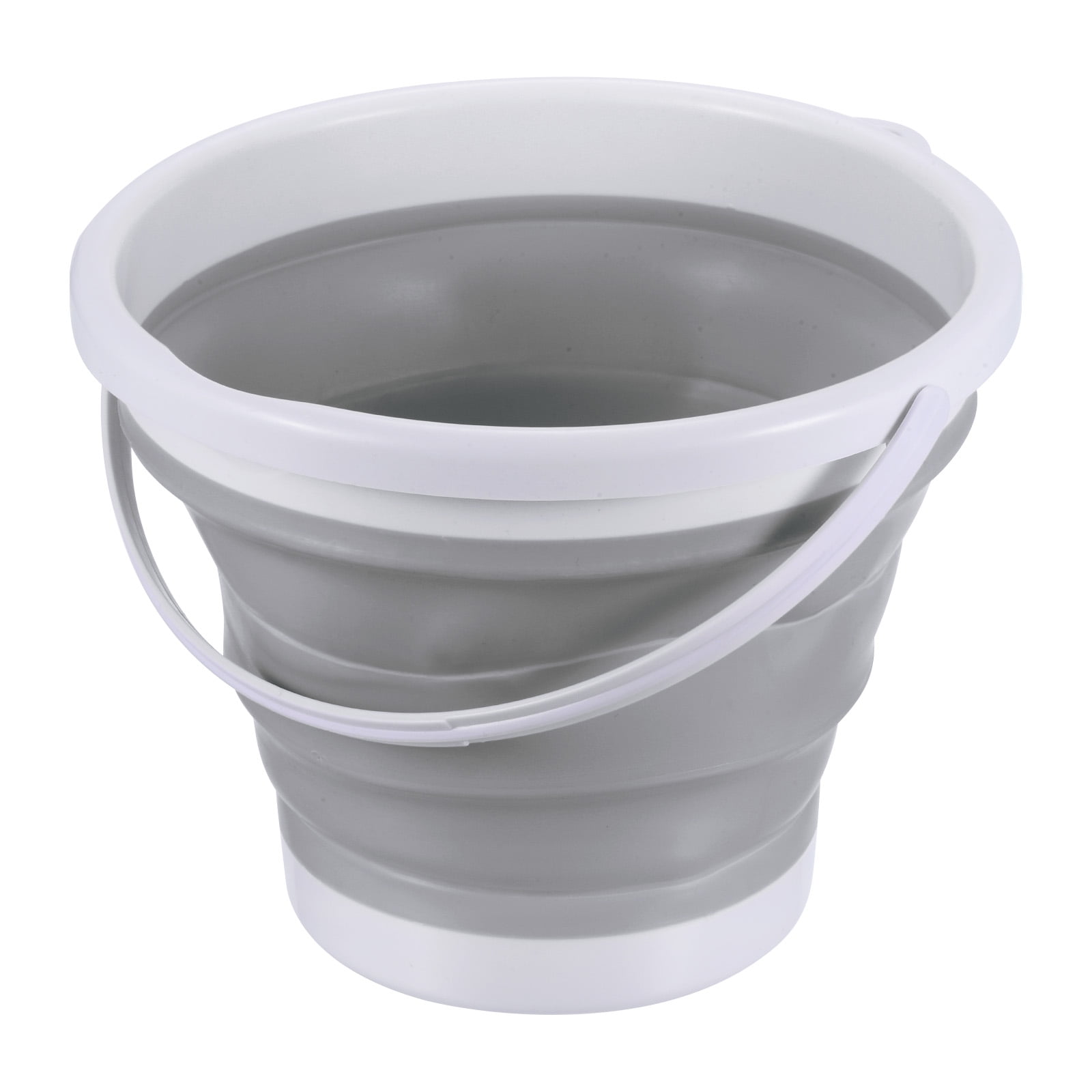 Uxcell 10L Collapsible Bucket, Portable Folding Beach Bucket for ...