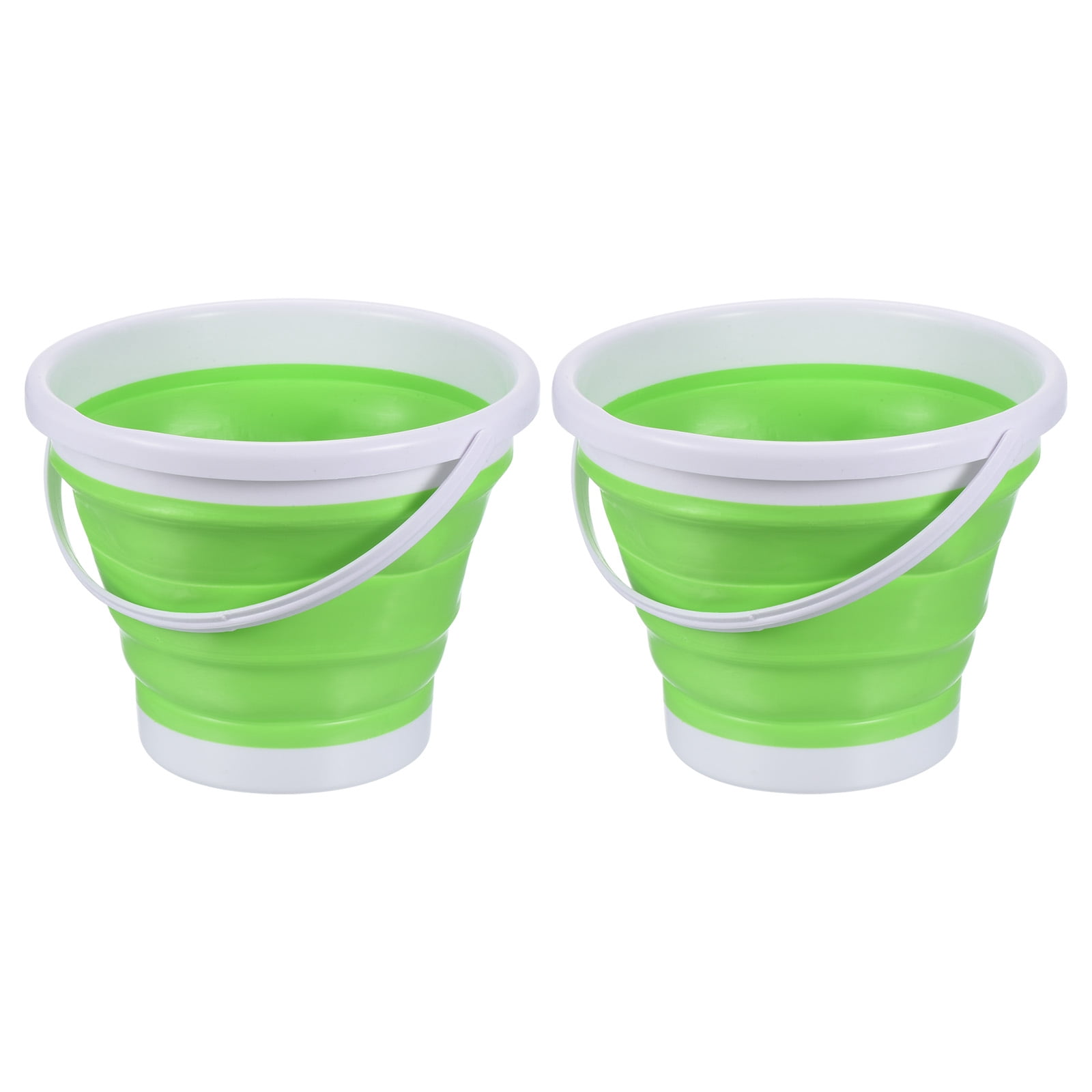 Uxcell 10L Collapsible Bucket, Portable Folding Beach Bucket for ...