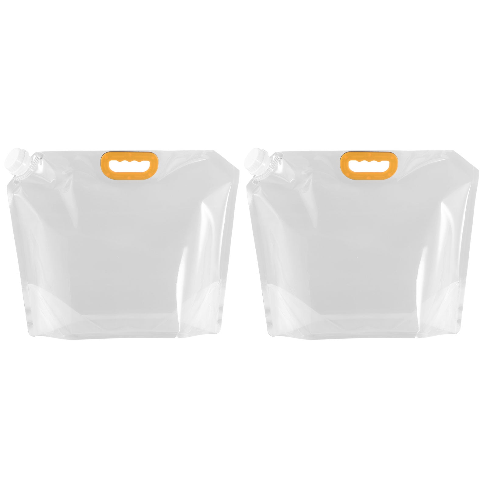 Uxcell 10L Collapsible Water Container Bag, Plastic Storage Jug Folding ...