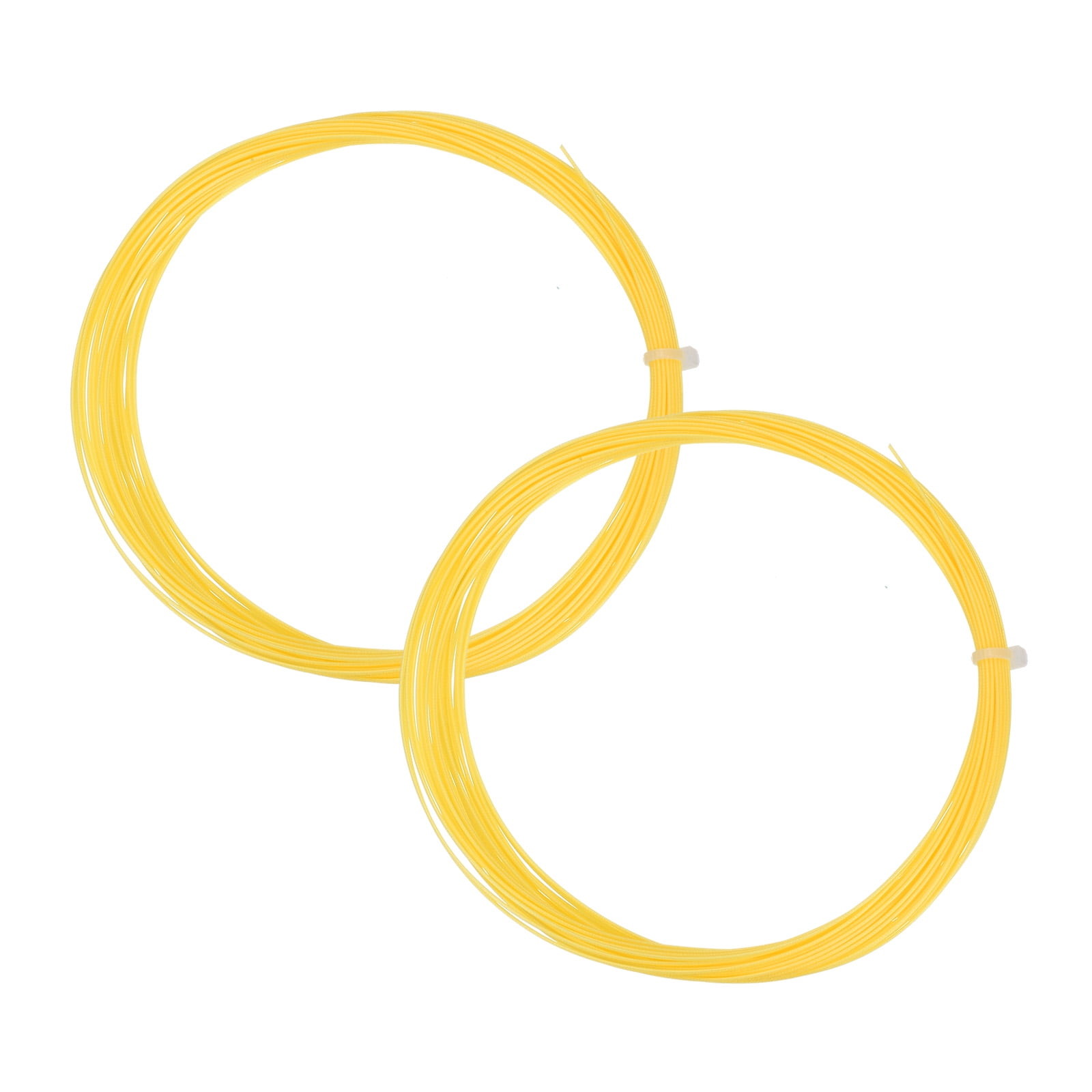 Uxcell 10M 0.75mm High Elastic Nylon Badminton Racket String Racquet ...