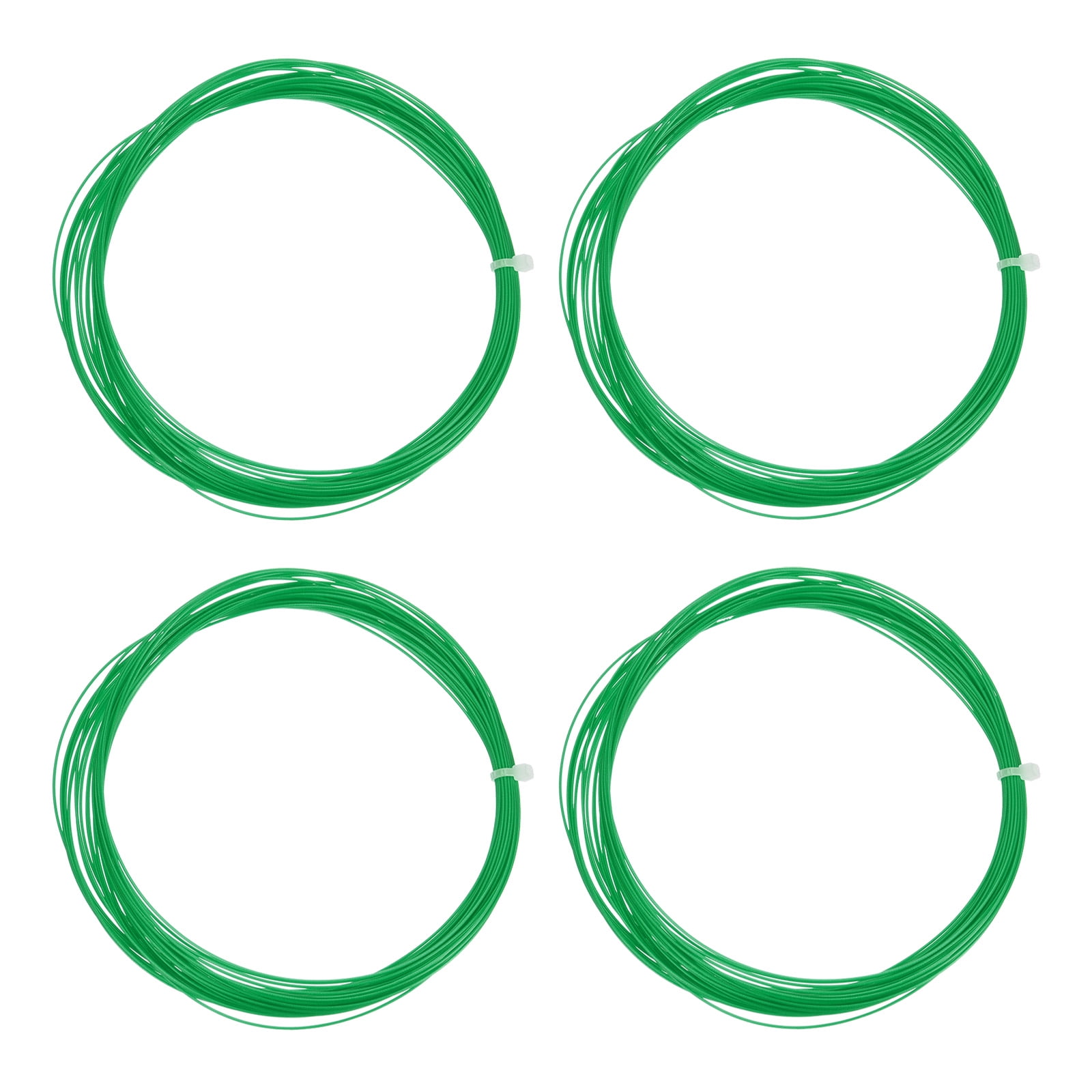 Uxcell 10M 0.75mm High Elastic Nylon Badminton Racket String Racquet ...