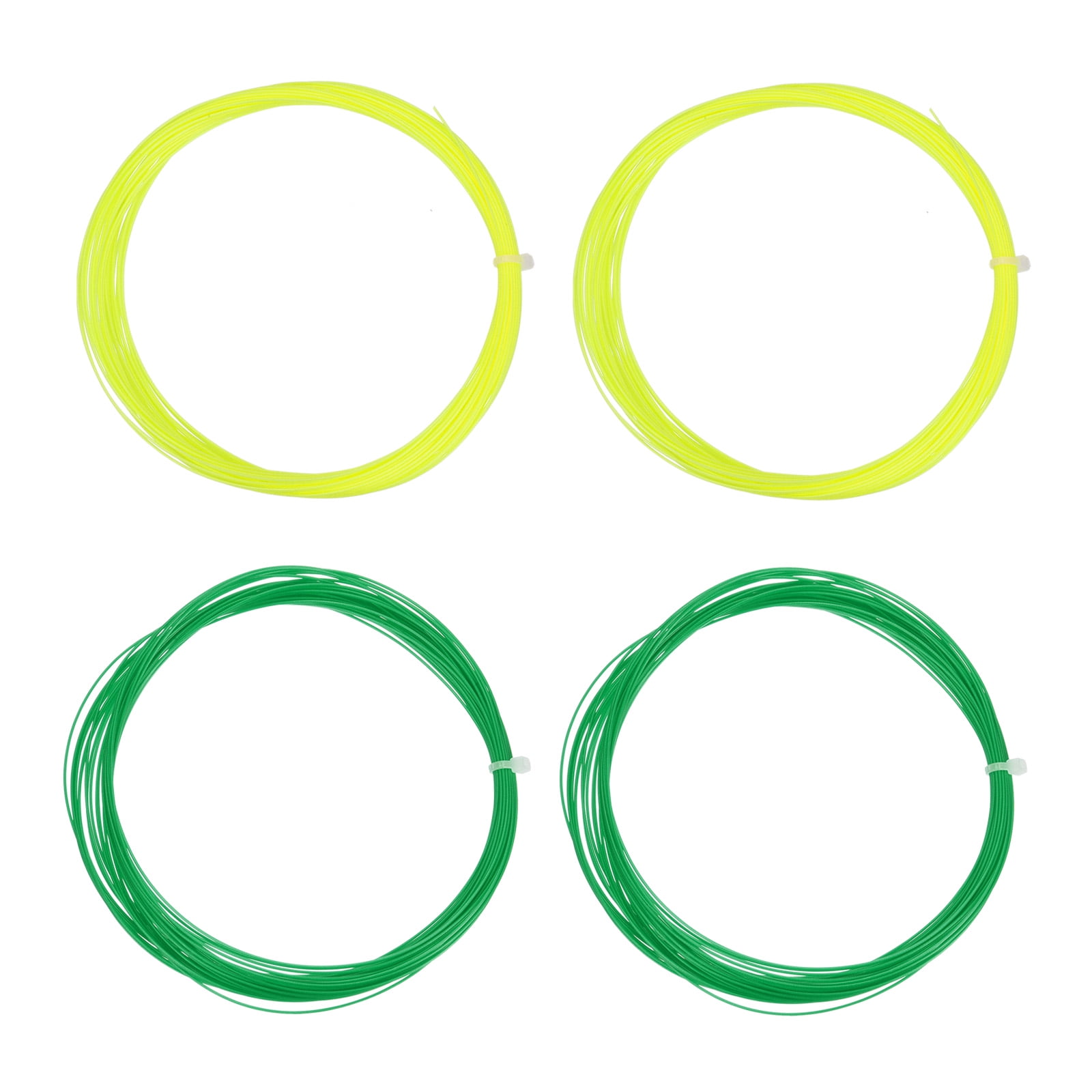 Uxcell 10M 0.75mm High Elastic Nylon Badminton Racket String Racquet ...