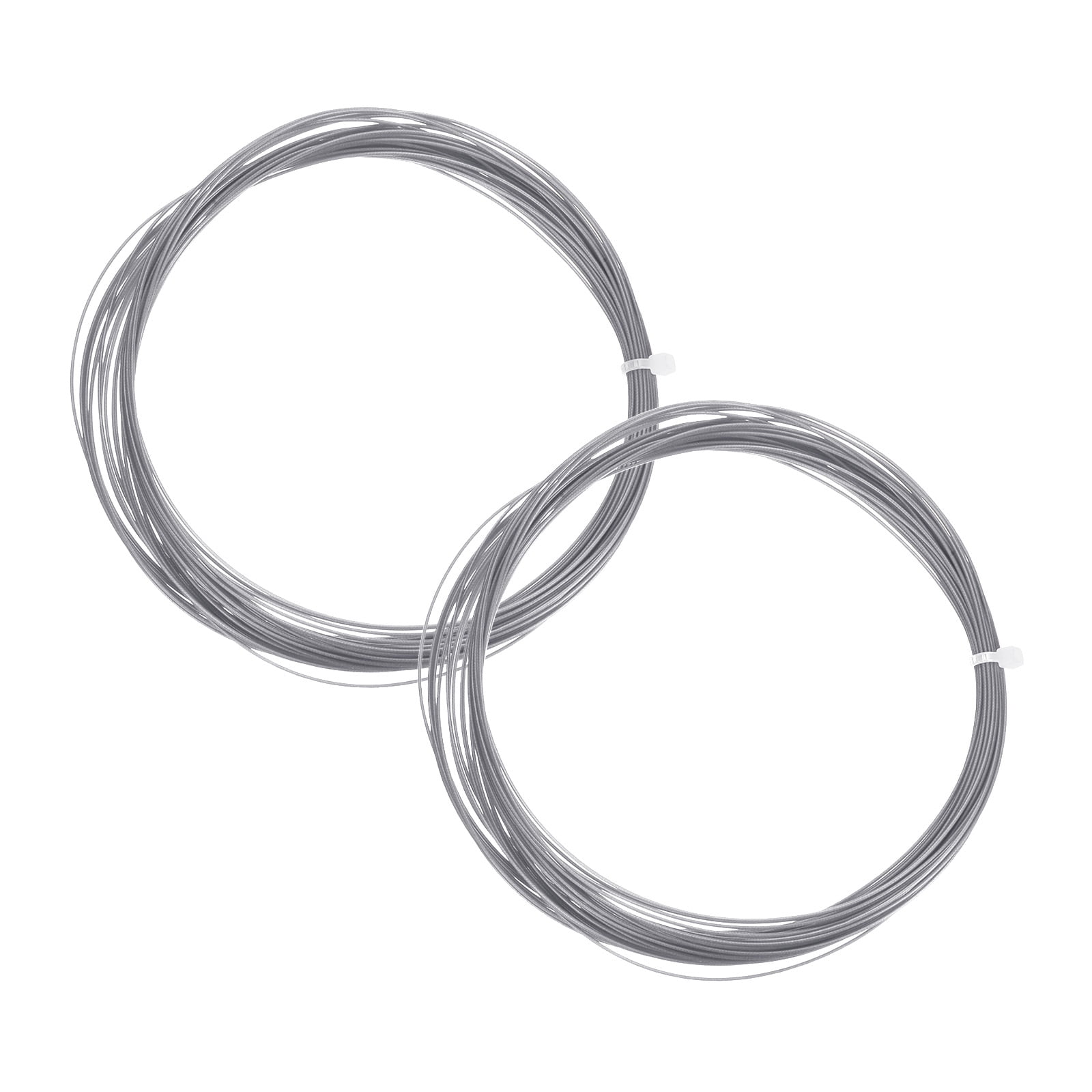 Uxcell 10M 0.75mm High Elastic Nylon Badminton Racket String Racquet ...