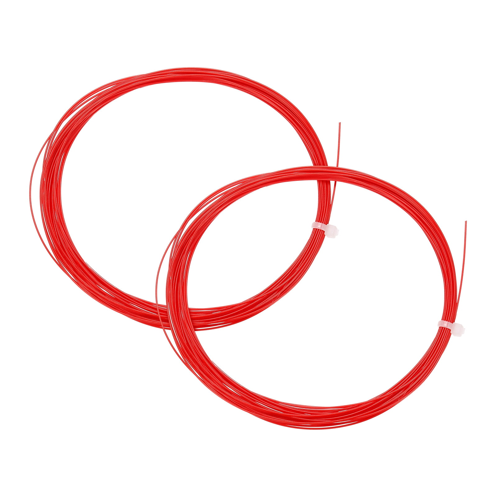 Uxcell 10M 0.7mm High Elastic Nylon Badminton Racket String Racquet ...