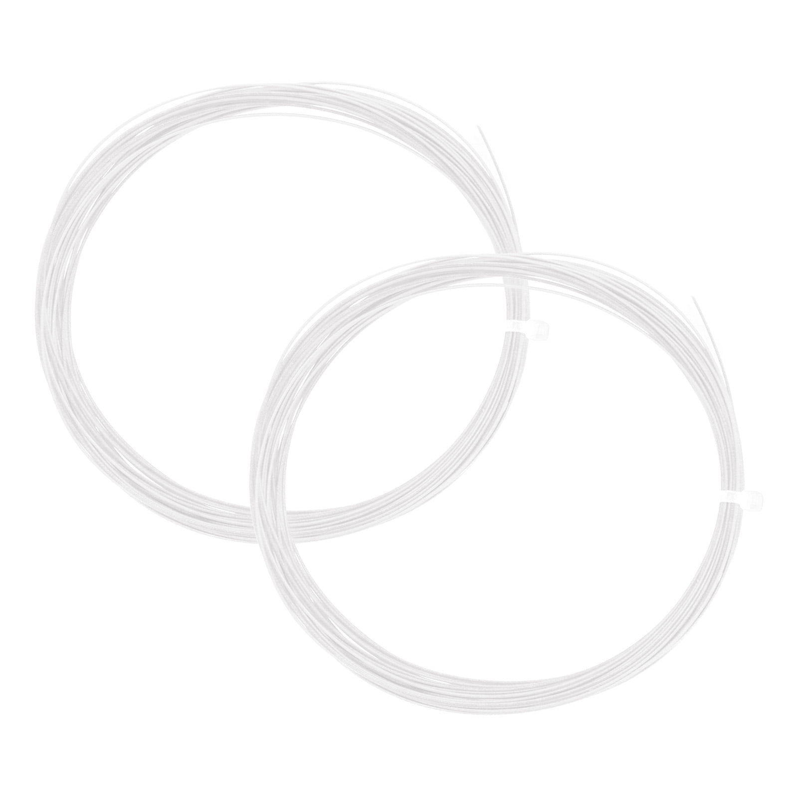 Uxcell 10M 0.7mm High Elastic Nylon Badminton Racket String Racquet ...