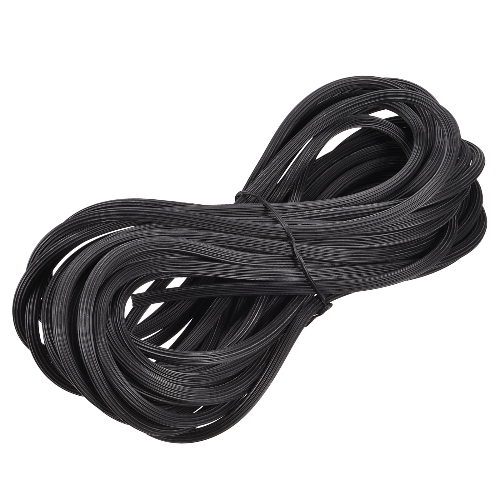 Uxcell 10M/32.81Ft Length PVC Screen Spline Retainer, 6mm OD Black ...