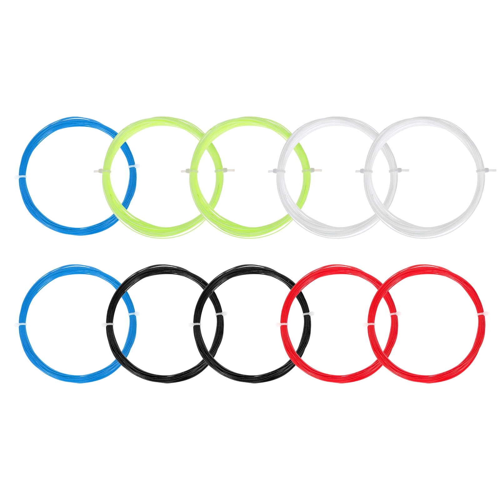 Uxcell 10M High Elastic Nylon Badminton Racket Racquet String, 5 Colors ...