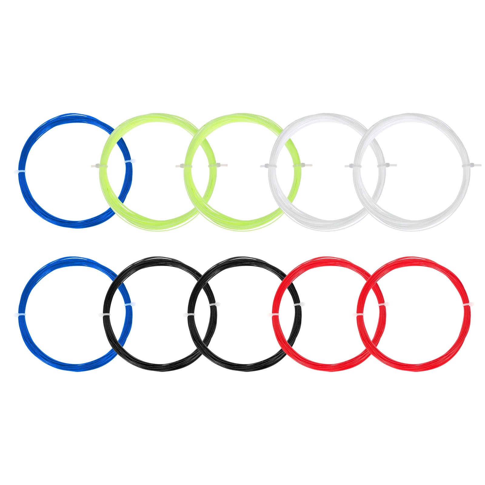 Uxcell 10M High Elastic Nylon Badminton Racket Racquet String, 5 Colors ...