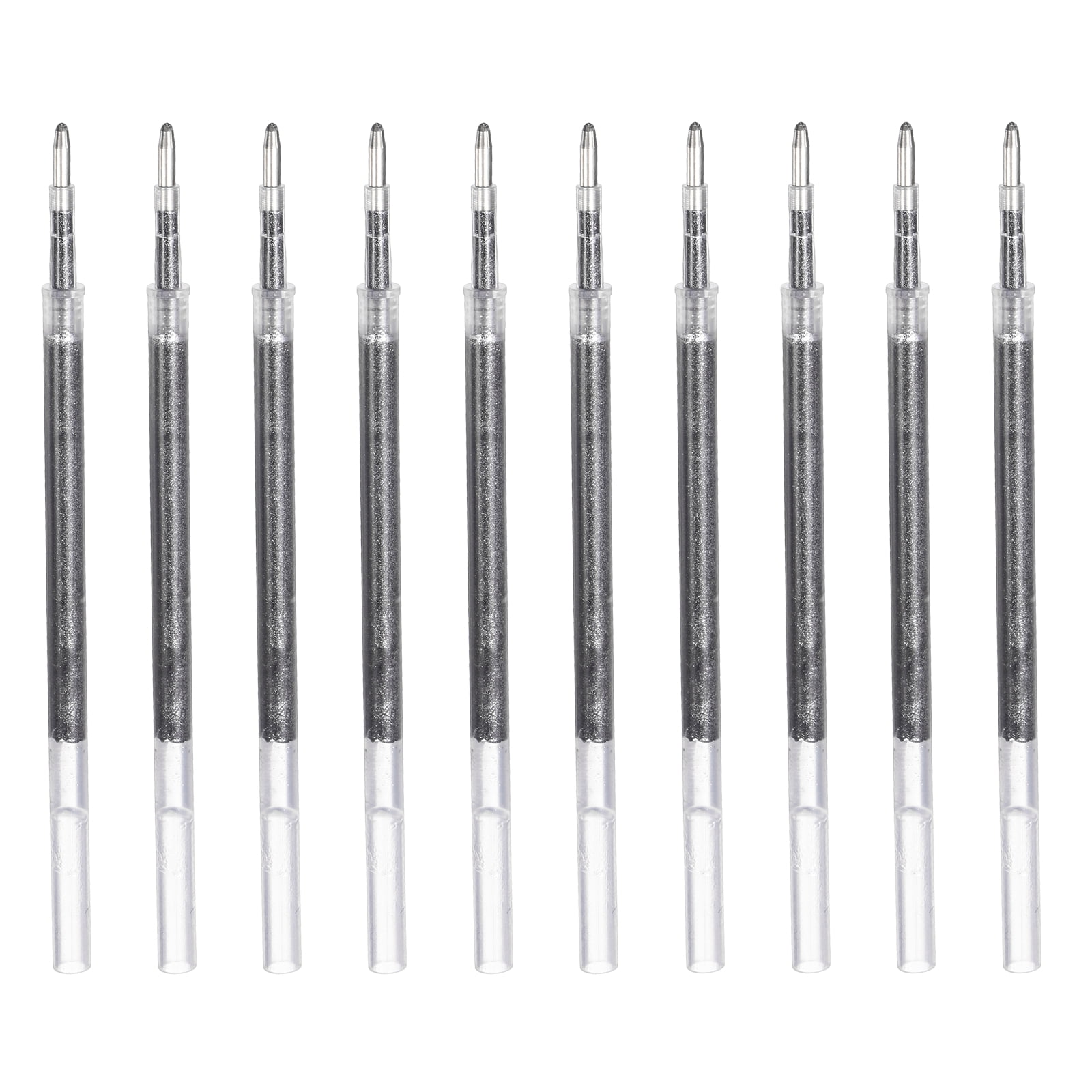 Uxcell 10Pack 1mm Gel Pen Refills for Coloring, Broad Point Sparkle ...