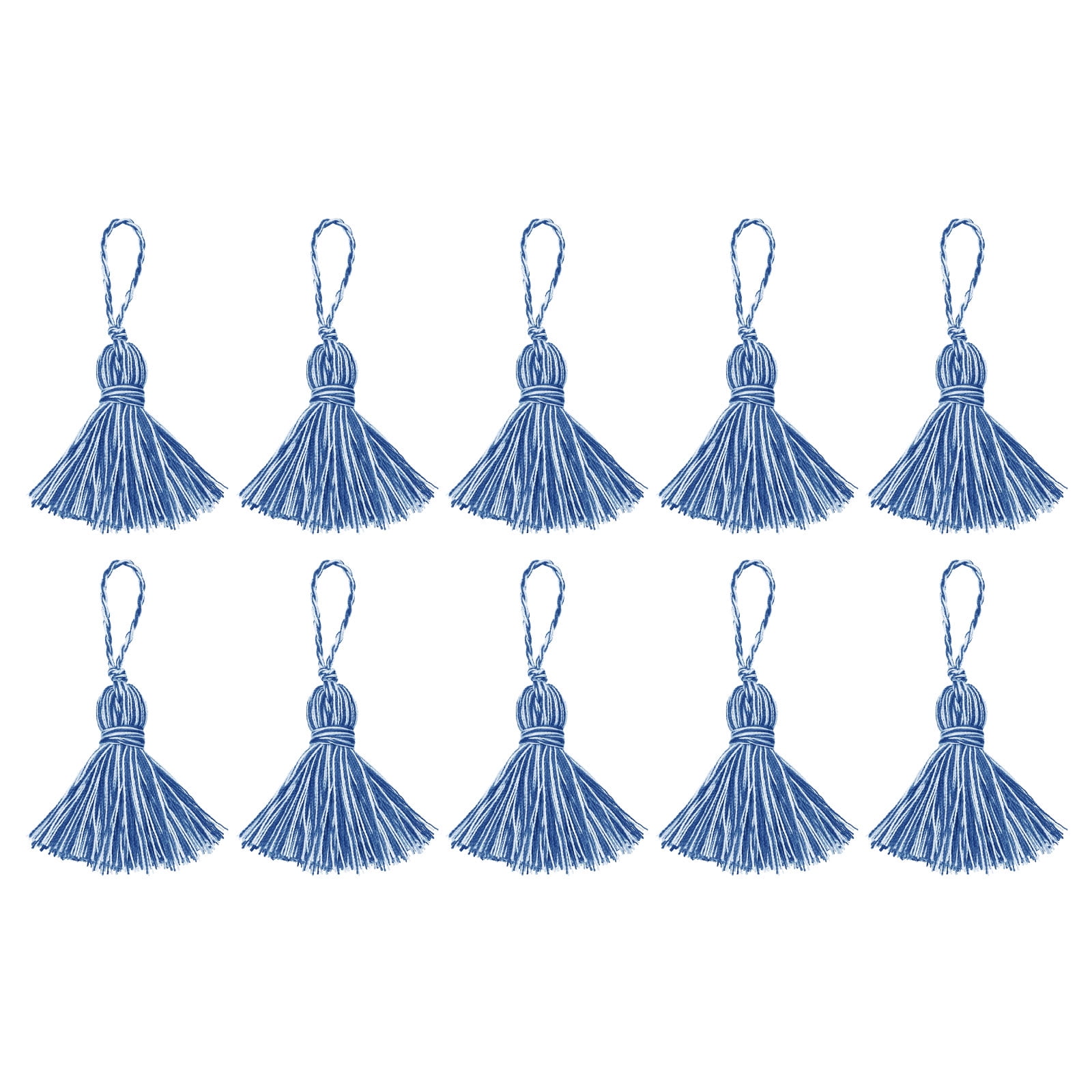 Uxcell 10Pack 3" Bookmark Tassels with Loop for DIY Crafts Accessory ...