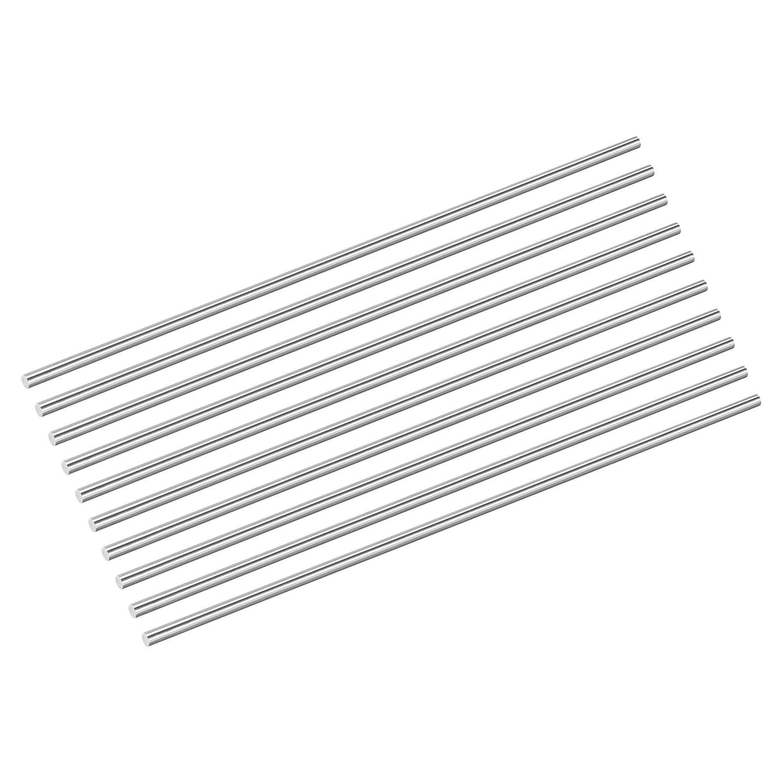 Uxcell 10Pack 304 Stainless Steel Rods, 3.5mm x 153mm Metal Solid Shaft ...
