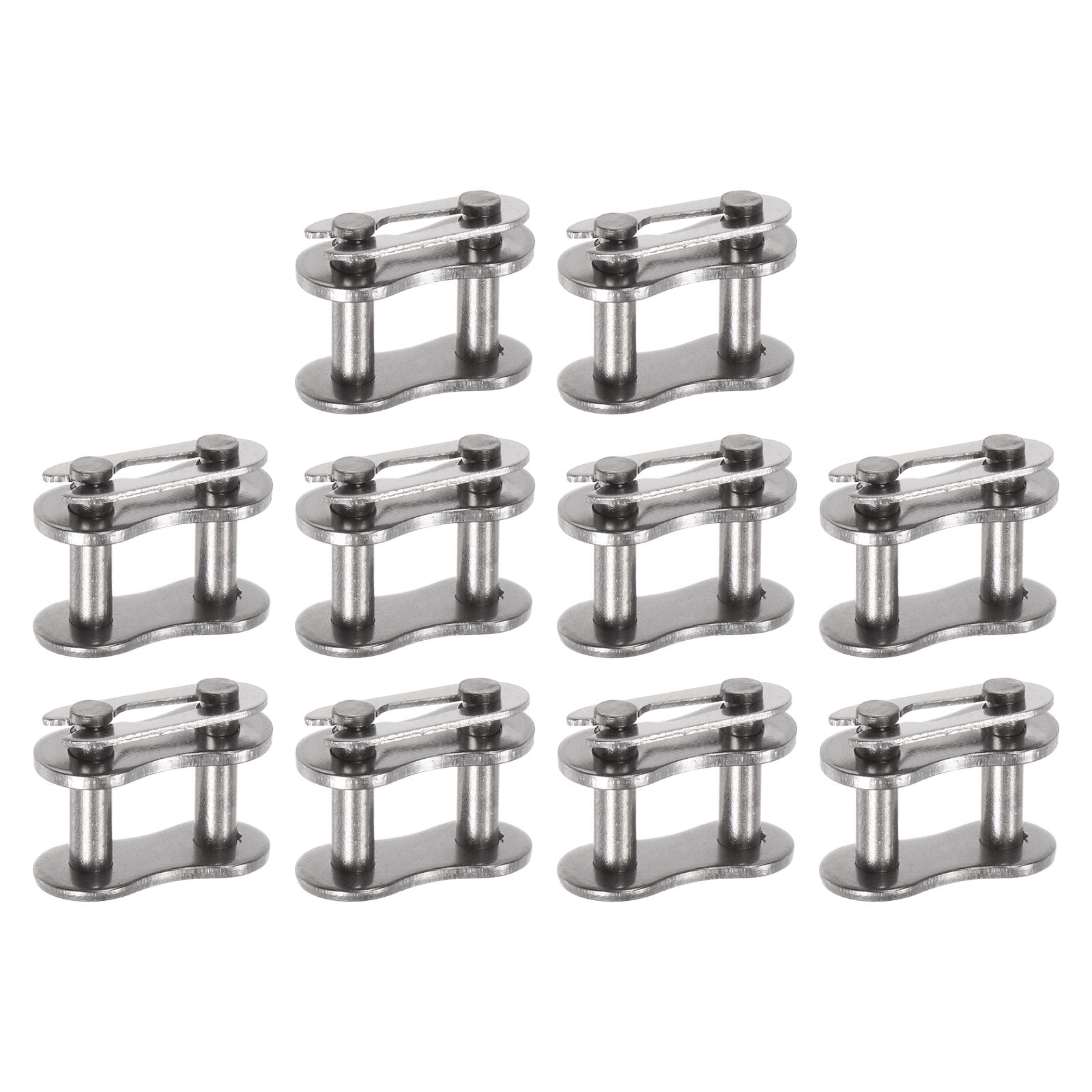 Uxcell 10Pack #40 Chain Master Connector Link Roller 1/2" Pitch ...